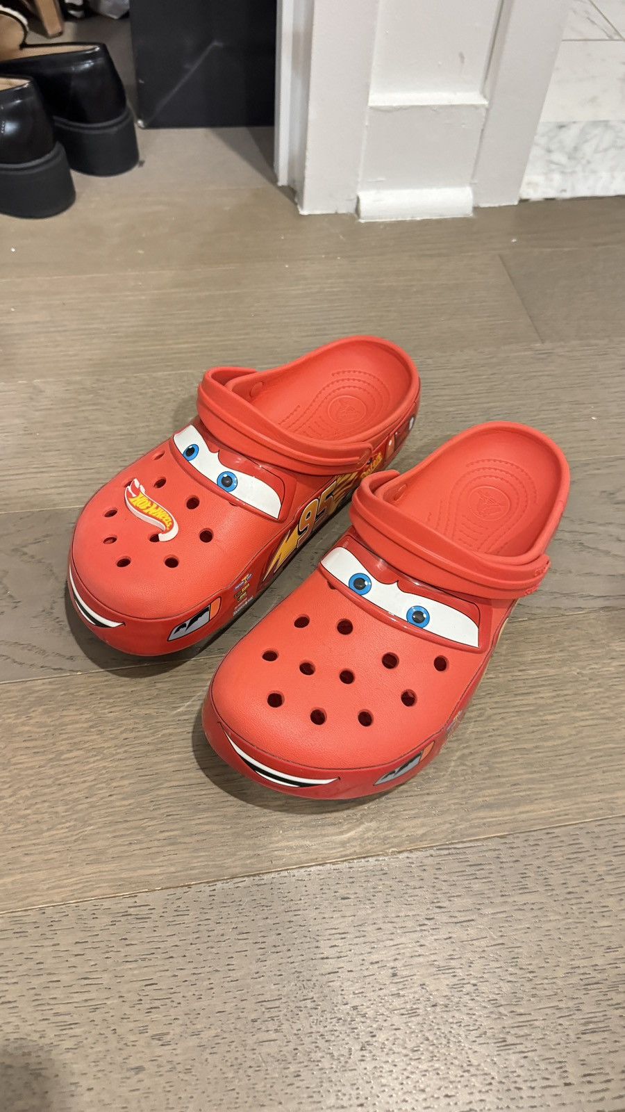 Crocs Lightening McQueen Crocs | Grailed