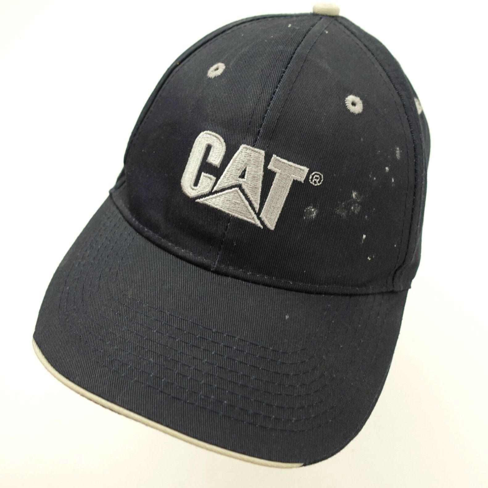Vintage CAT Caterpillar Black Ball Cap Hat Adjustable Baseball | Grailed