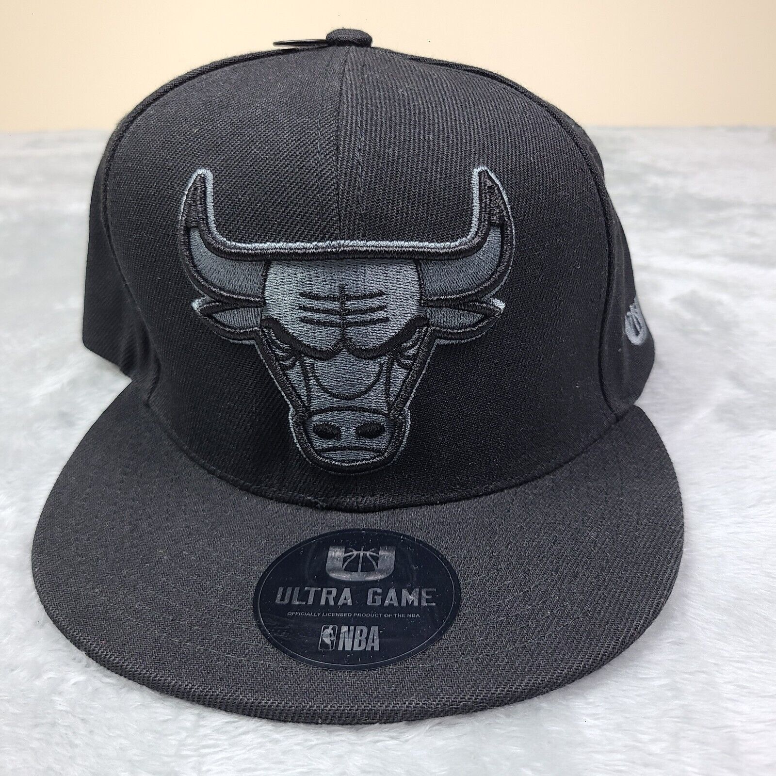 New Era Ultra Game Chicago Bulls NBA Men's Snapback Cap Hat Black | Grailed