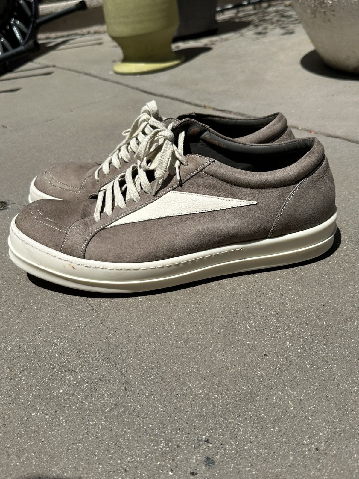 Rick Owens Gray Vintage sneaks sneakers vans | Grailed