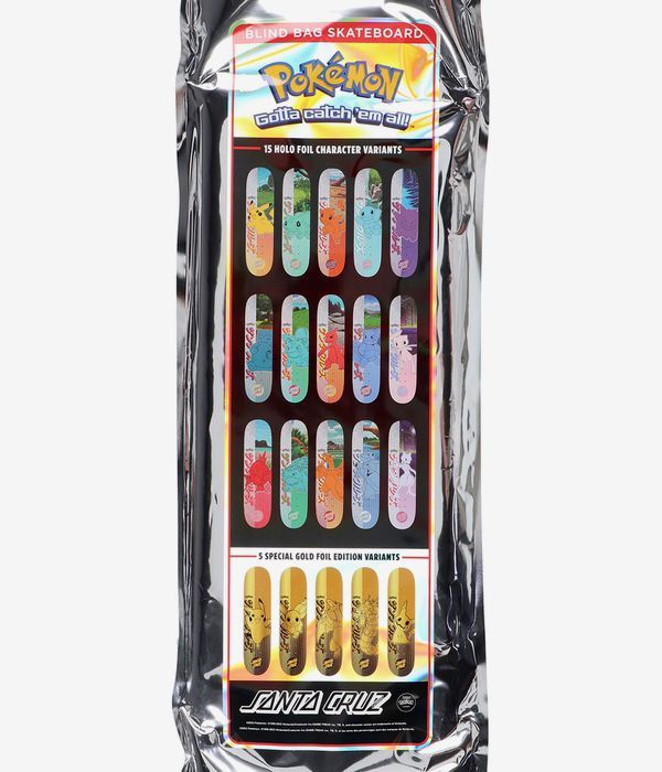 Santa Cruz Skateboards Rare Cruz X PokÉmon Blind Bag 8 Skateboard Deck Grailed