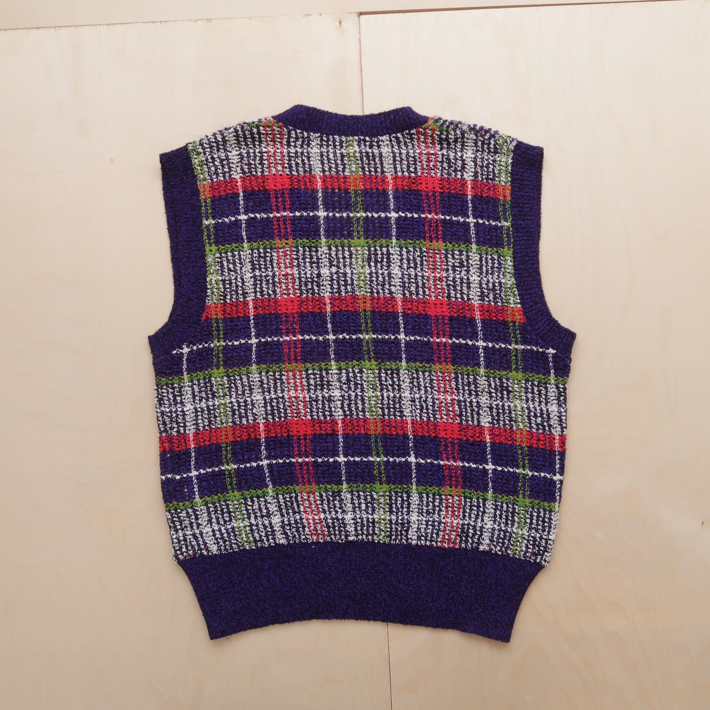 Coogi × Iceberg × Missoni Rare Missoni Psychedelic Plaid Abstract ...