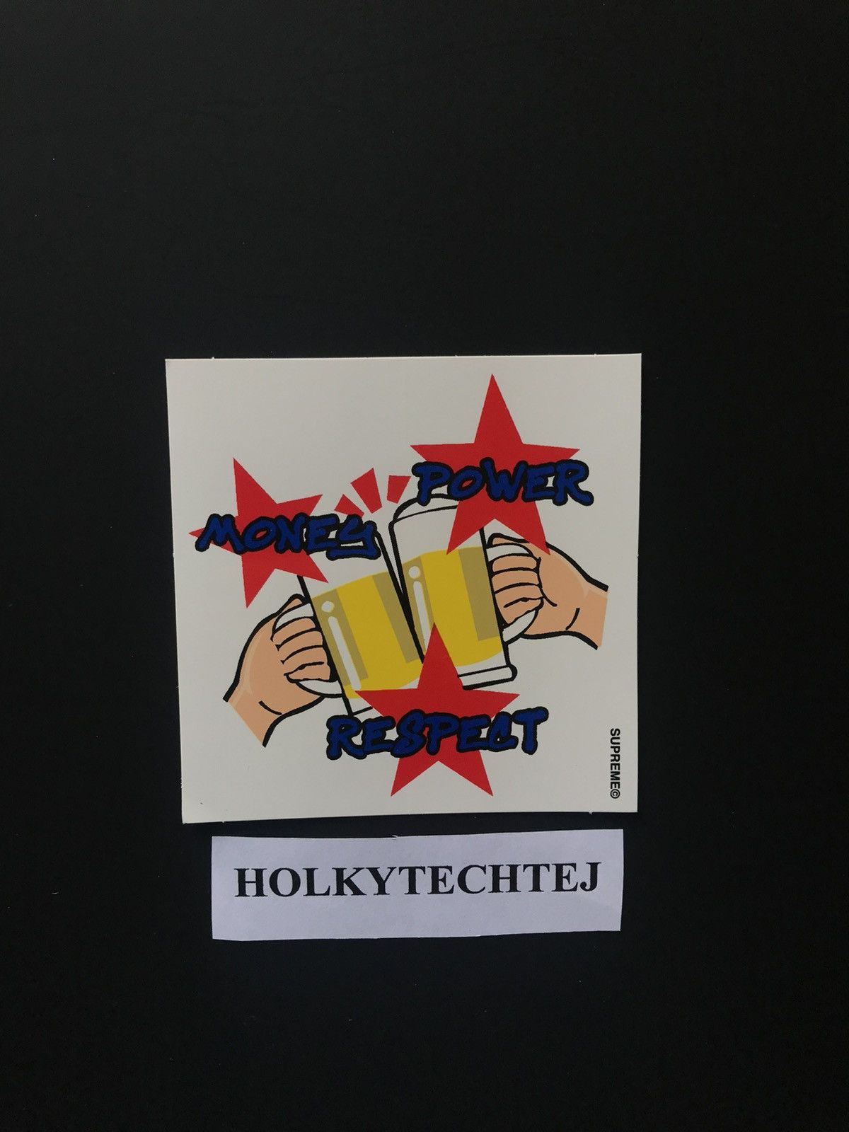 Supreme Supreme Money Power Respect Sticker | Grailed