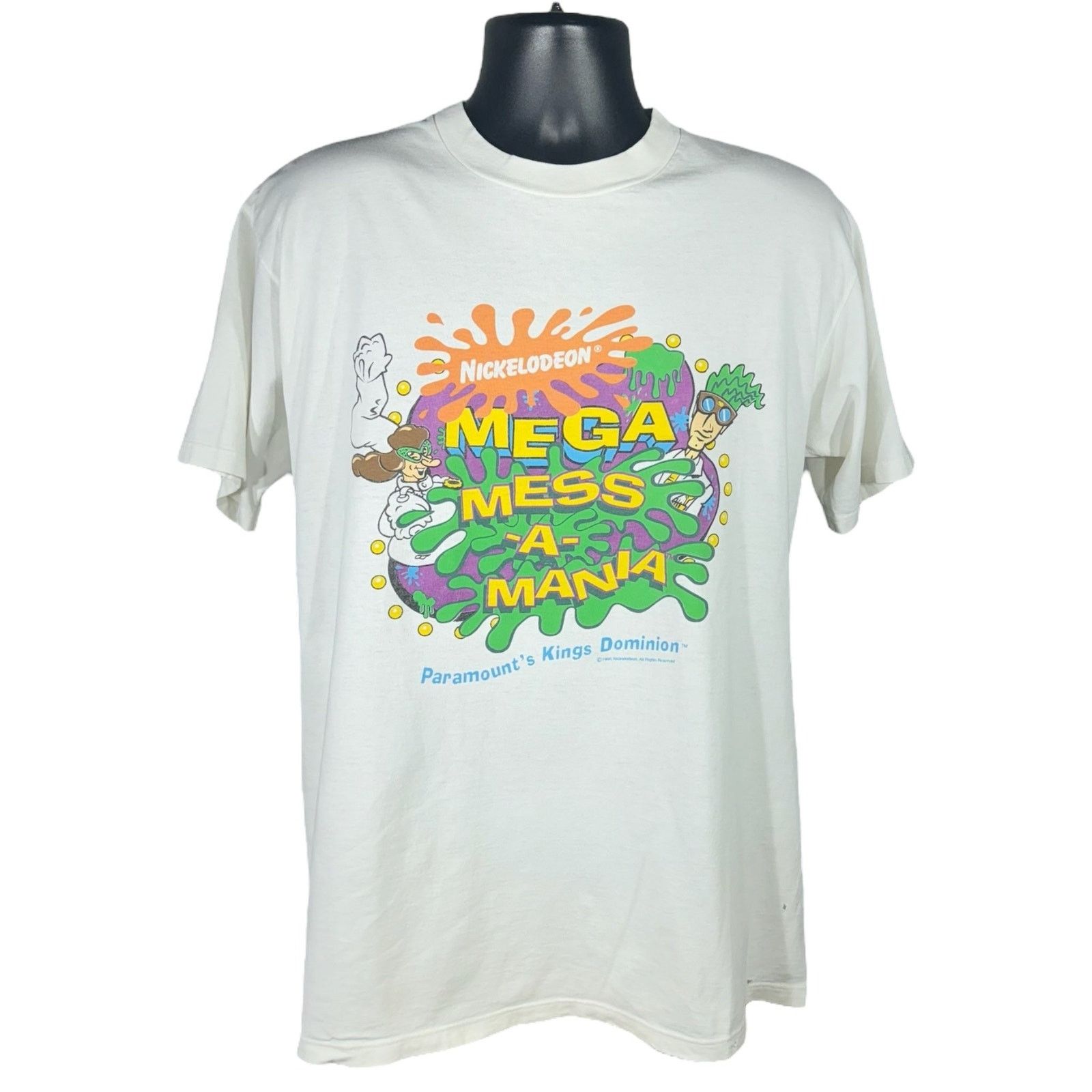 Nickelodeon Vintage Nickelodeon "Mega Mess A Mania" Tee | Grailed