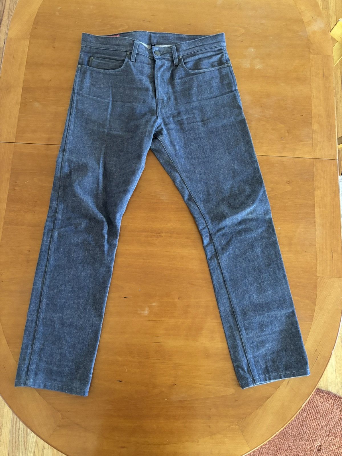 Freenote Freenote Cloth Rios Slim straight 32x30 Grey Denim | Grailed