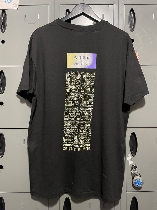 Vintage 1993 Rod Stewart tour Merch band tee 90s night to remember ...