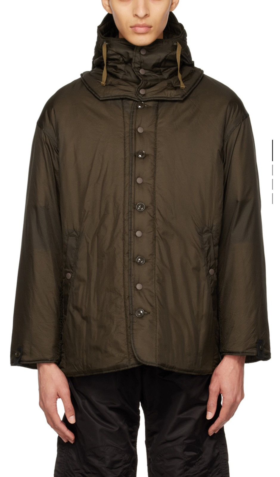 Engineered Garments Engineered Garments - Primaloft Insulated Brown ...