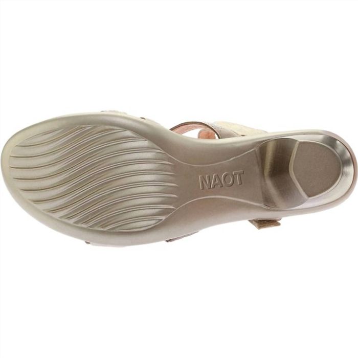 Designer NAOT Formal Sandal In Beige/gold | Grailed