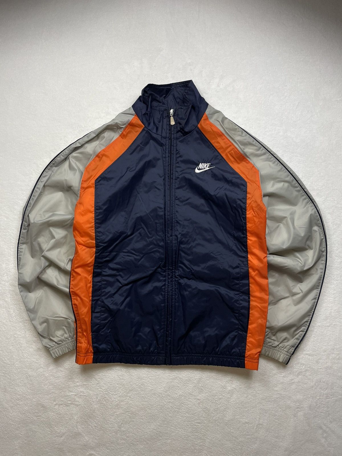 Nike ⚙️ NIKE SWOOSH LOGO RETRO Y2K 90’S TRACK JACKET | Grailed