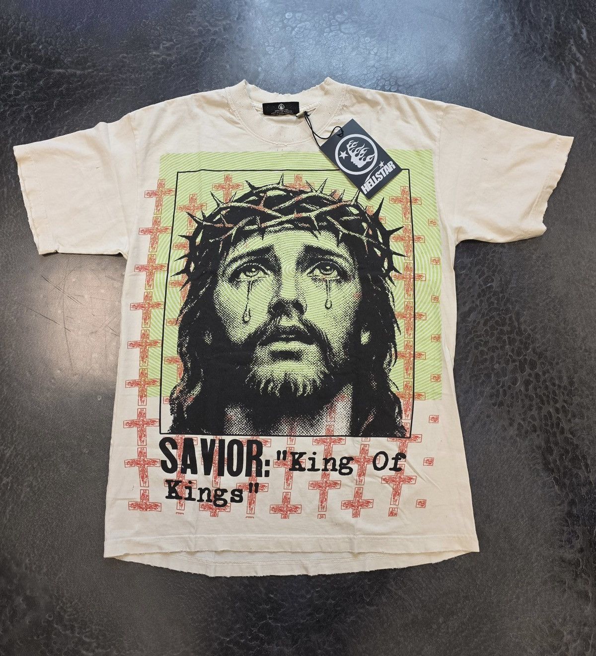 HELLSTAR Hellstar Jesus T-Shirt | Grailed