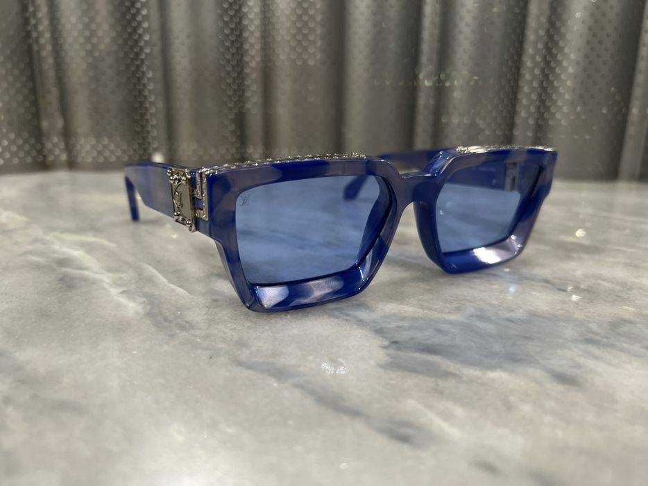 Louis Vuitton Louis Vuitton 1.1 Millionaire Sunglasses Blue Transparent ...