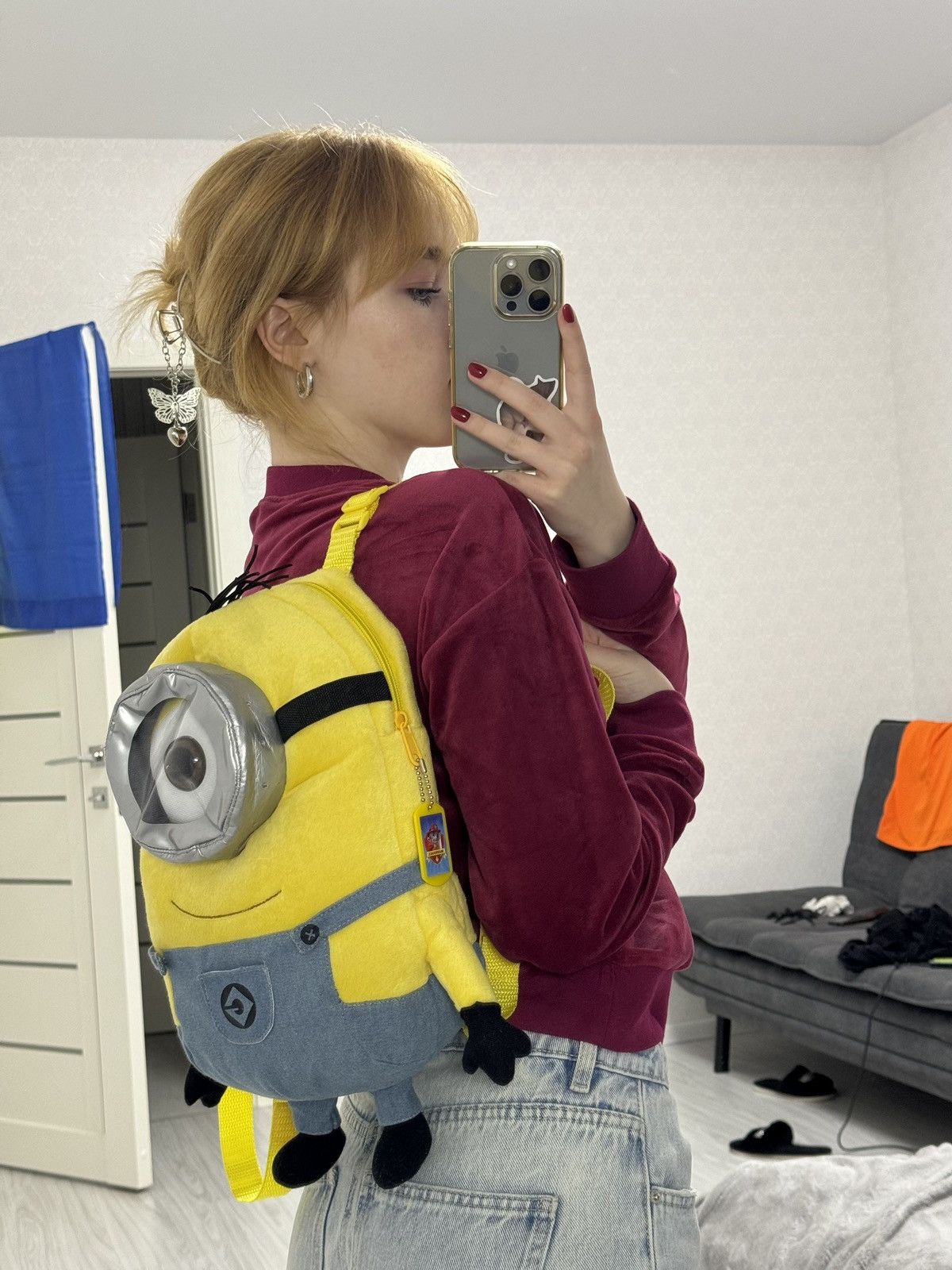 Avant Garde × Japanese Brand × Vintage y2k Despicable Me Minions Plush ...