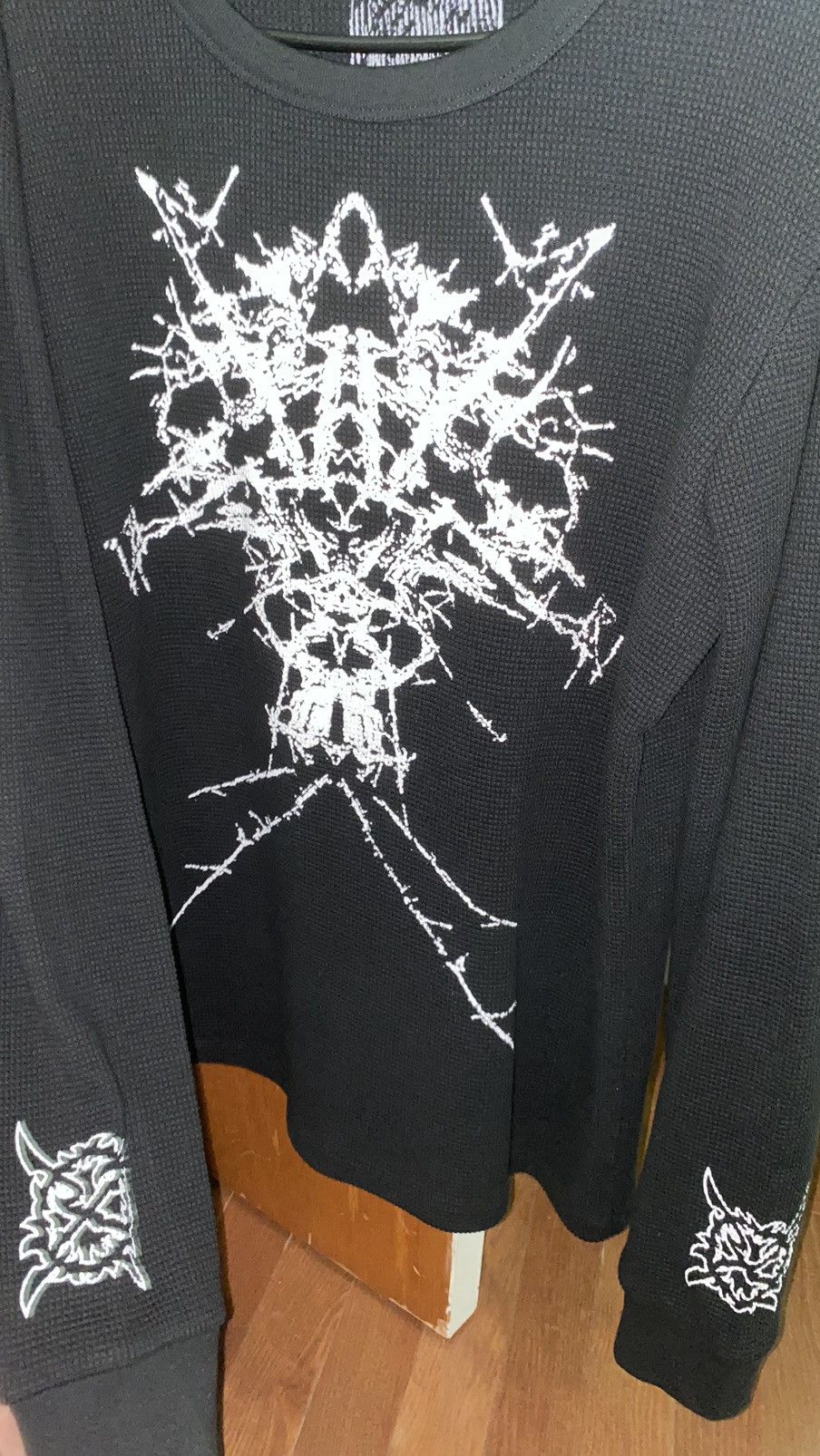 Ken Carson Ken Carson AGC Tour Merch Thermal Knit Longsleeve X SLEEVES ...