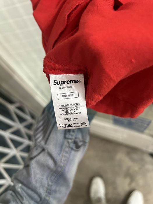 Supreme Supreme x Playboy rayon button up | Grailed