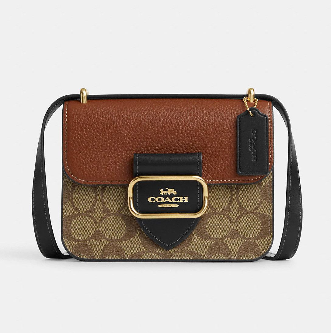Coach Morgan Square Crossbody In Colorblock Signature Canvas | Grailed