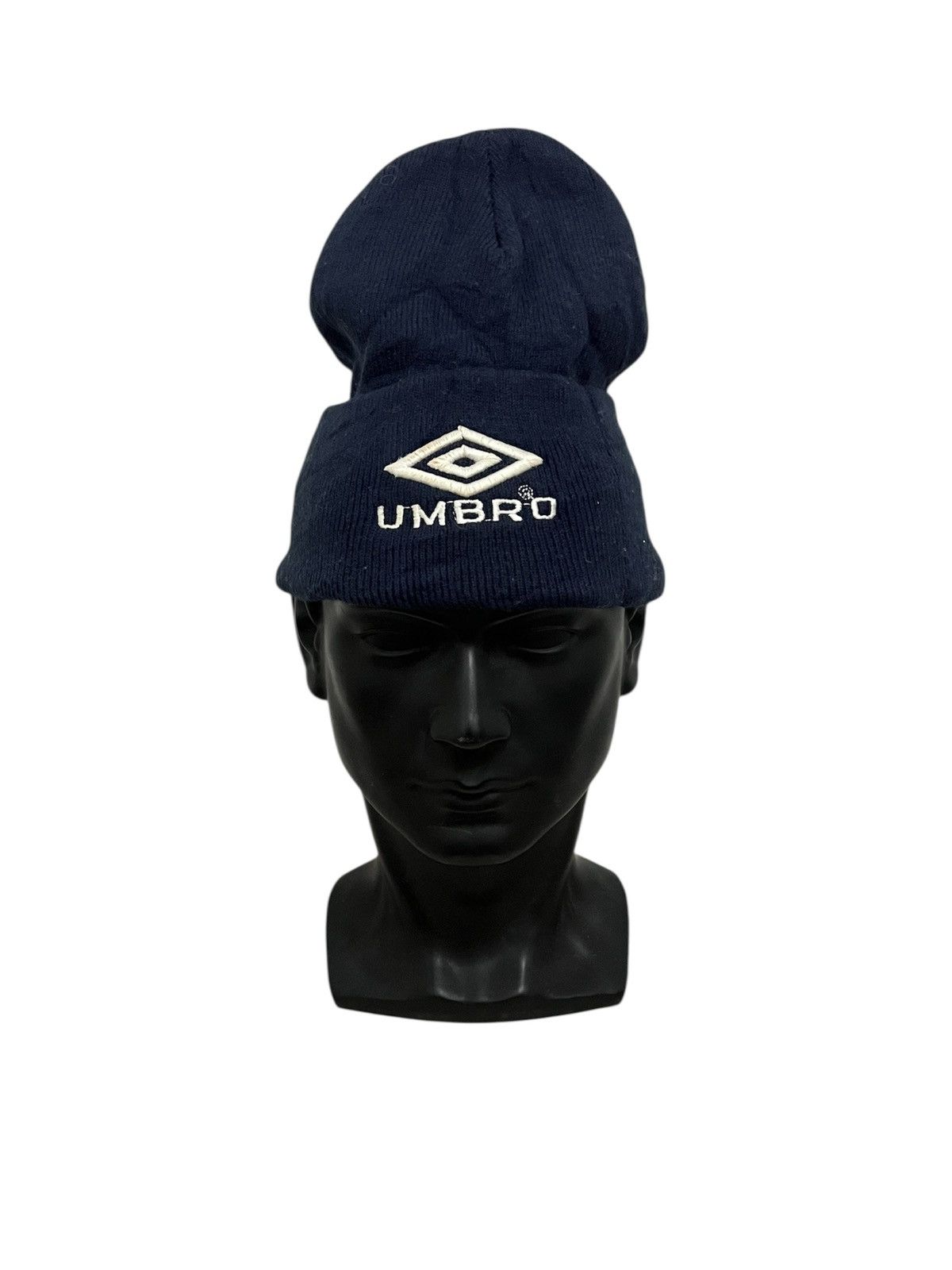 Hat Club × Umbro Vintage Umbro Big Logo Beanie Hat | Grailed