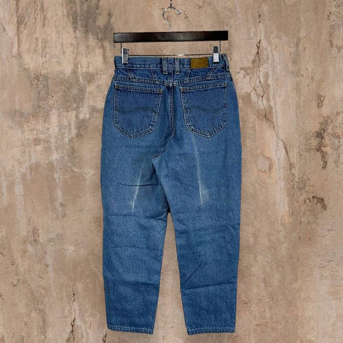Vintage Vintage Lee MR Jeans Medium Wash Made USA Baggy Tapered 80s | Grailed