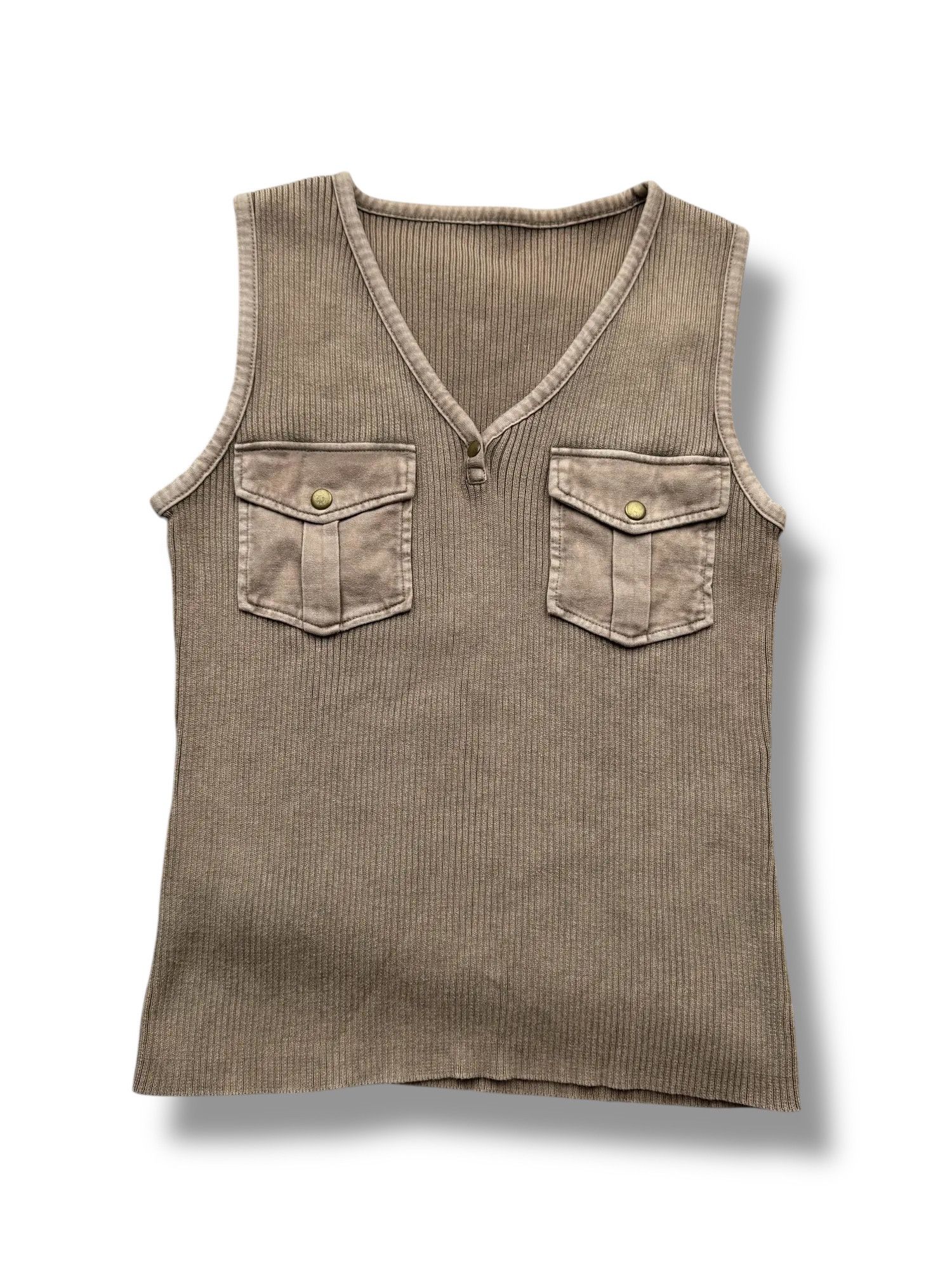 Japanese Brand Y2K Cargo Tank Top | Grailed