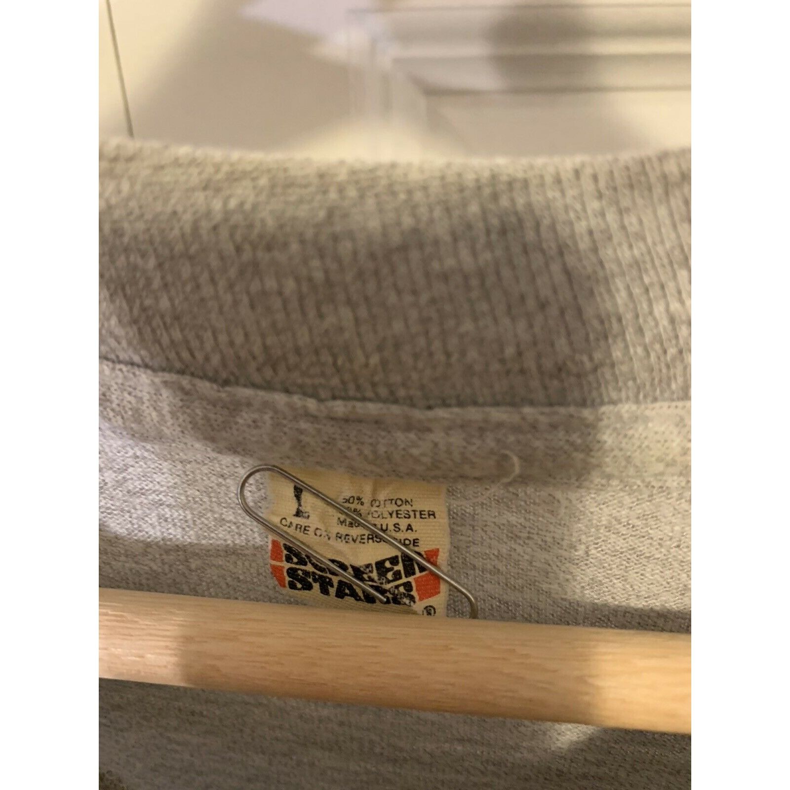 Screen Stars Vtg 80s BORN IN THE USA shoebox t shirt LARGE single stitch | Grailed