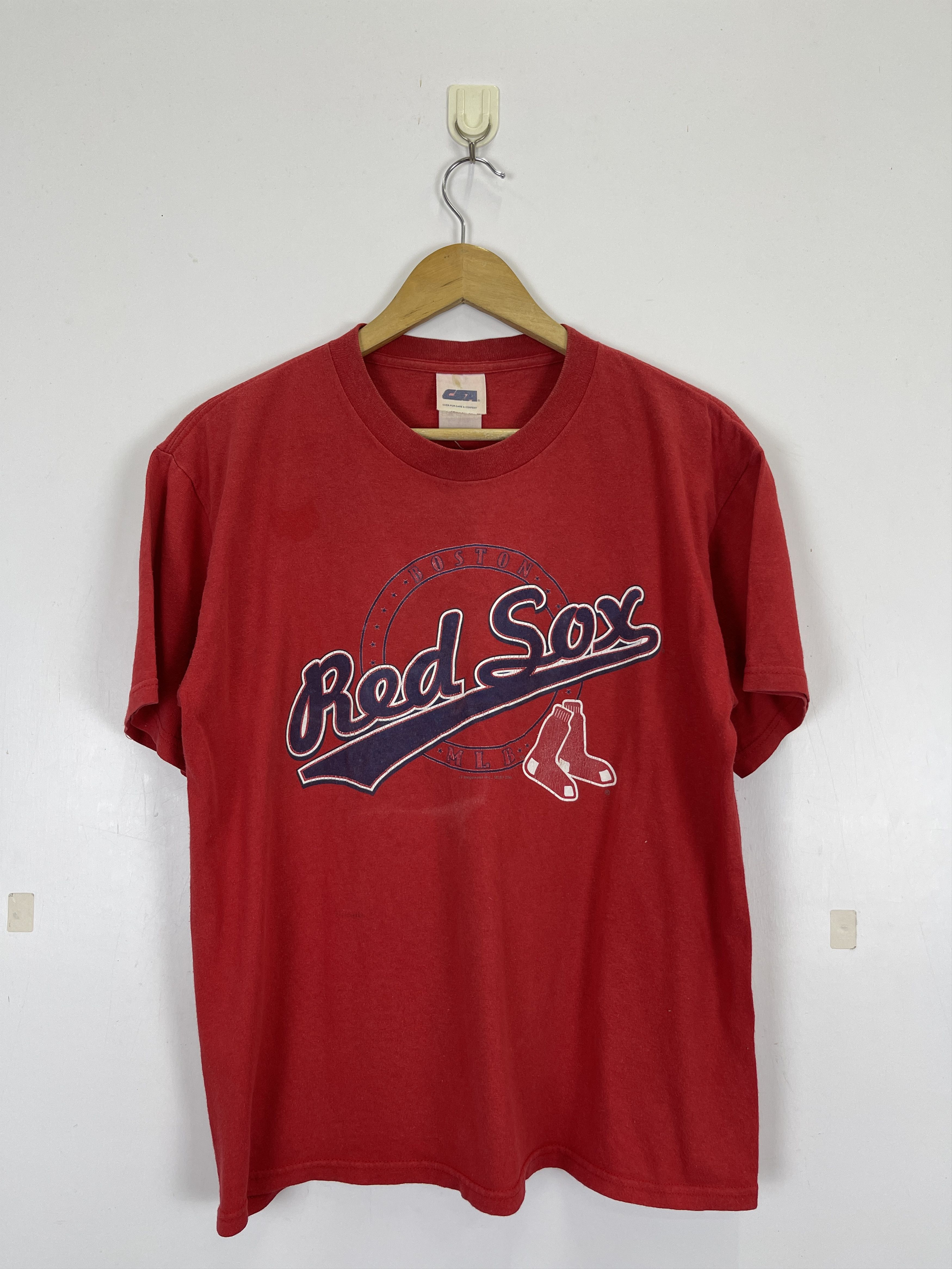 Csa × MLB × Vintage Vintage 90s MLB Red Sox Baseball Team T-Shirt | Grailed