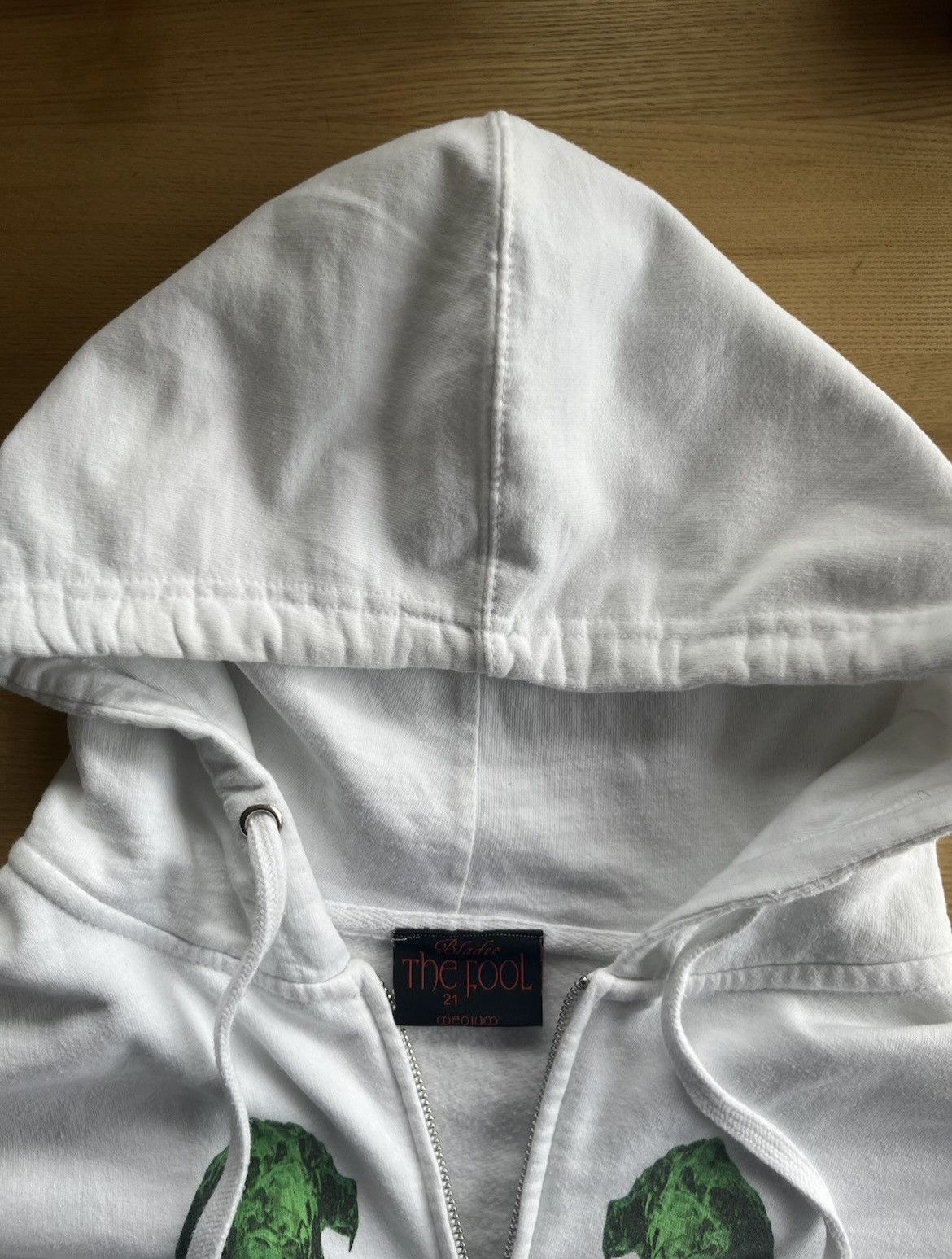 Drain Gang × Sad Boys × Sad Boys Sbe Merch Bladee - “The Fool” Zip Up ...