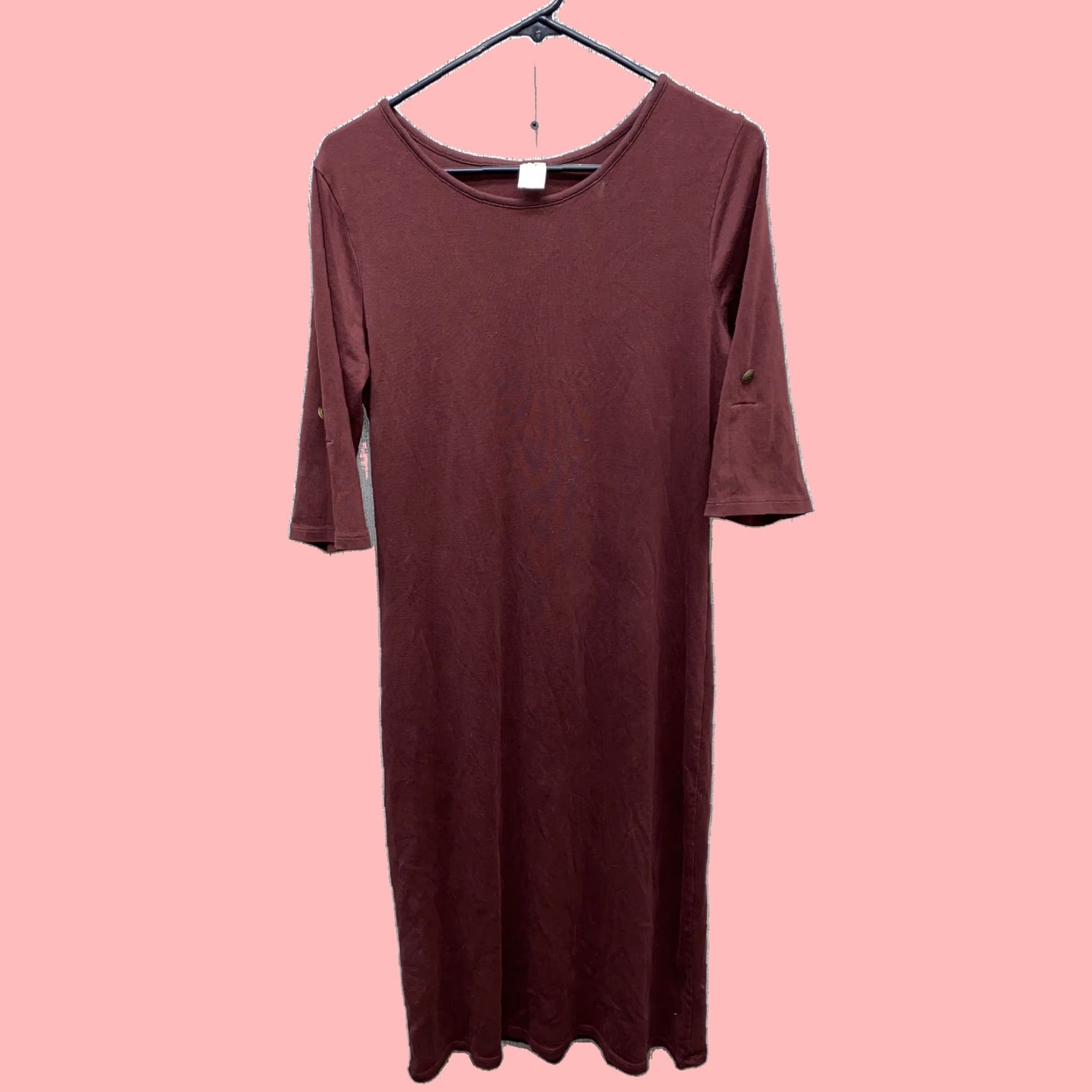 Vintage Peruvian Connection Womens Red Cotton Long Dress Medium M | Grailed