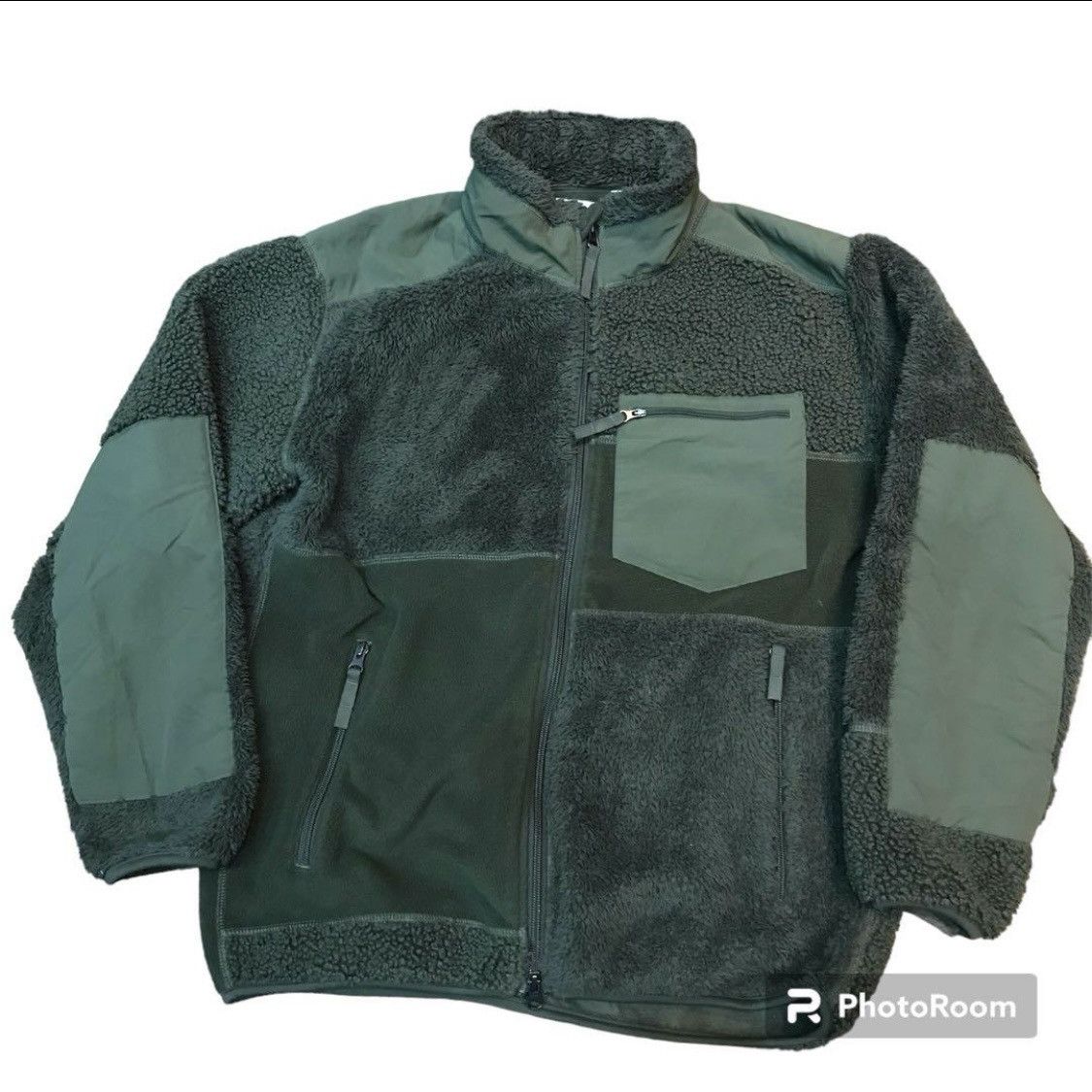 Engineered Garments Engineered Garments x Uniqlo Patchwork Zip Fleece ...