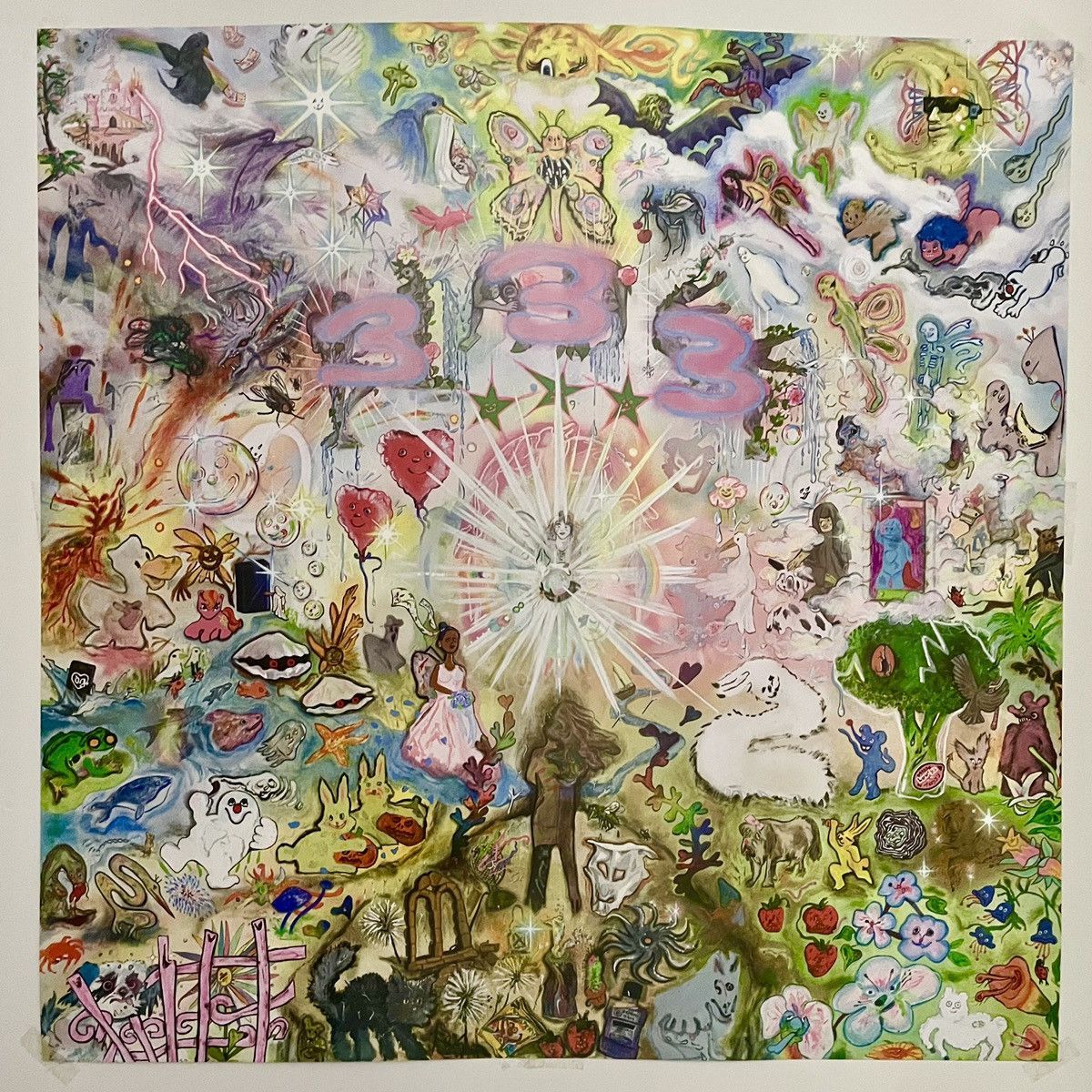 Drain Gang Bladee 333 Poster | Grailed