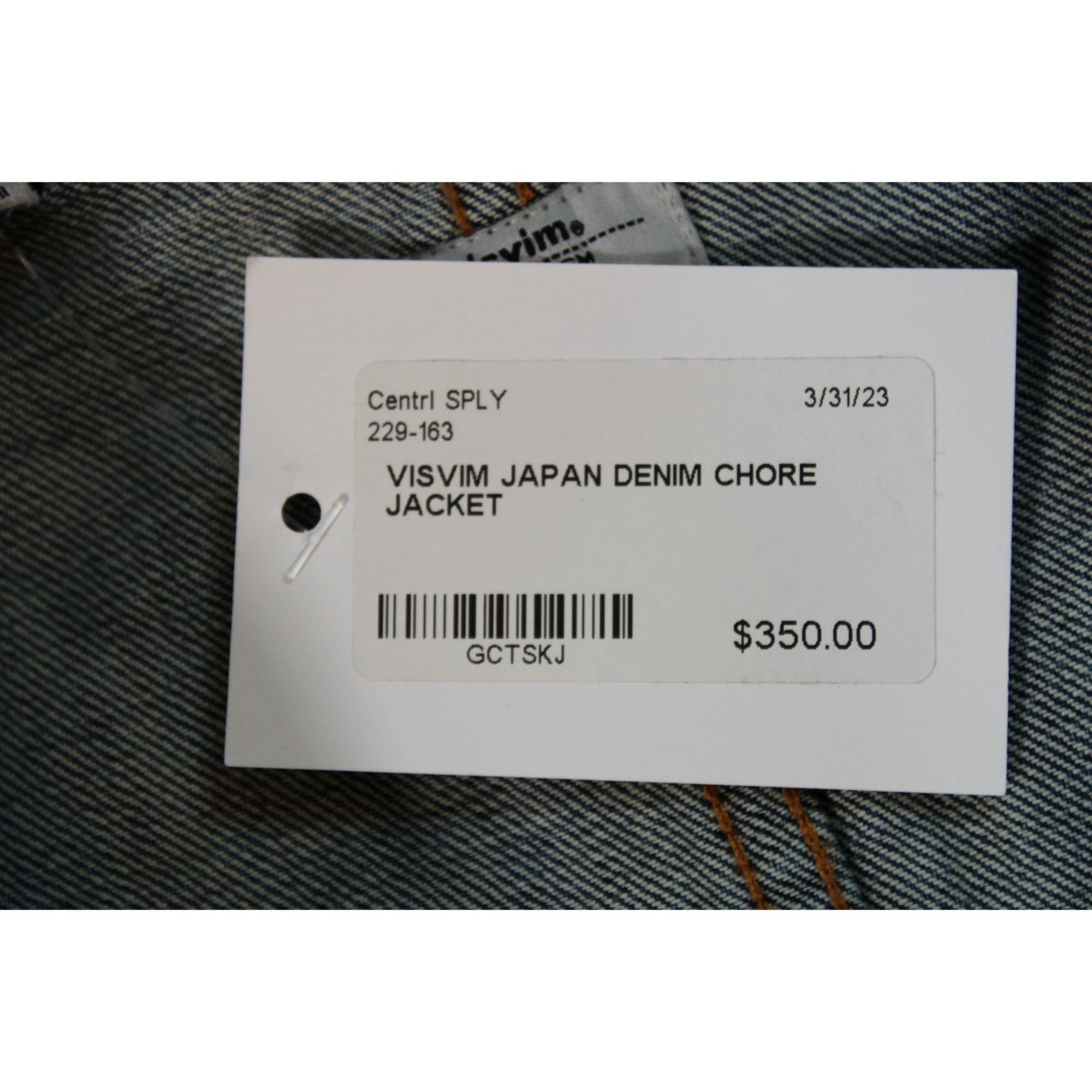 Visvim Visvim Japan Patchwork Denim Chore Jacket Button Down | Grailed