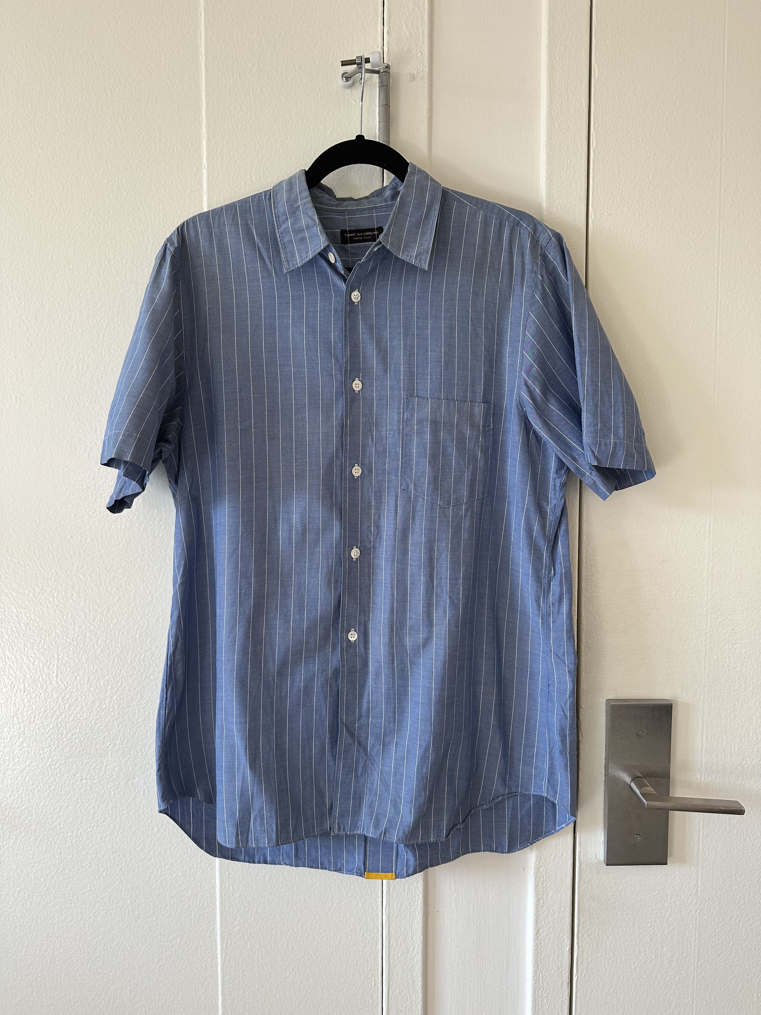 Comme des Garcons Comme des Garcons Homme Plus AD 1995 Striped Button ...