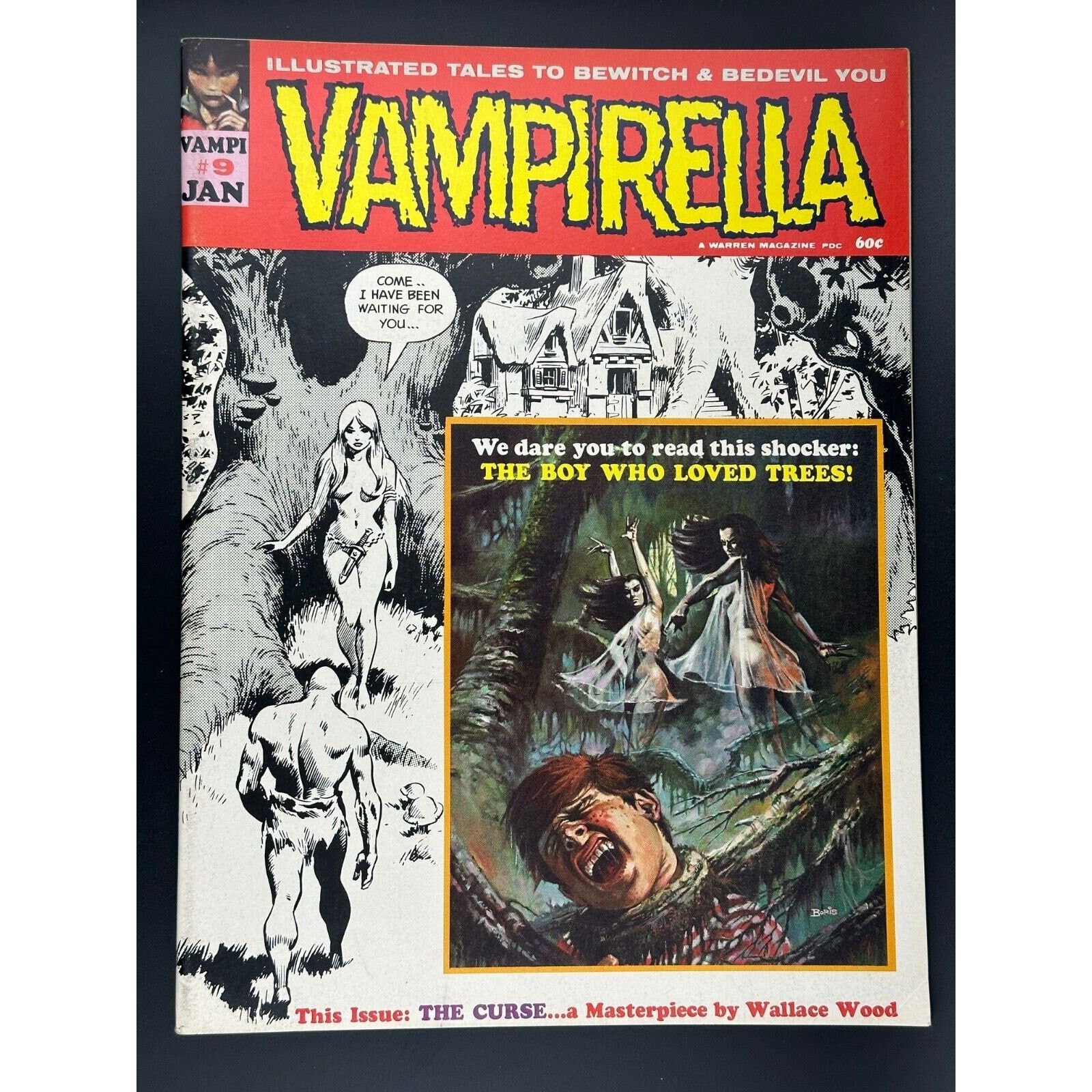 Unbrnd VAMPIRELLA #9 1971 Warren Bronze Age Horror Magazine | Grailed