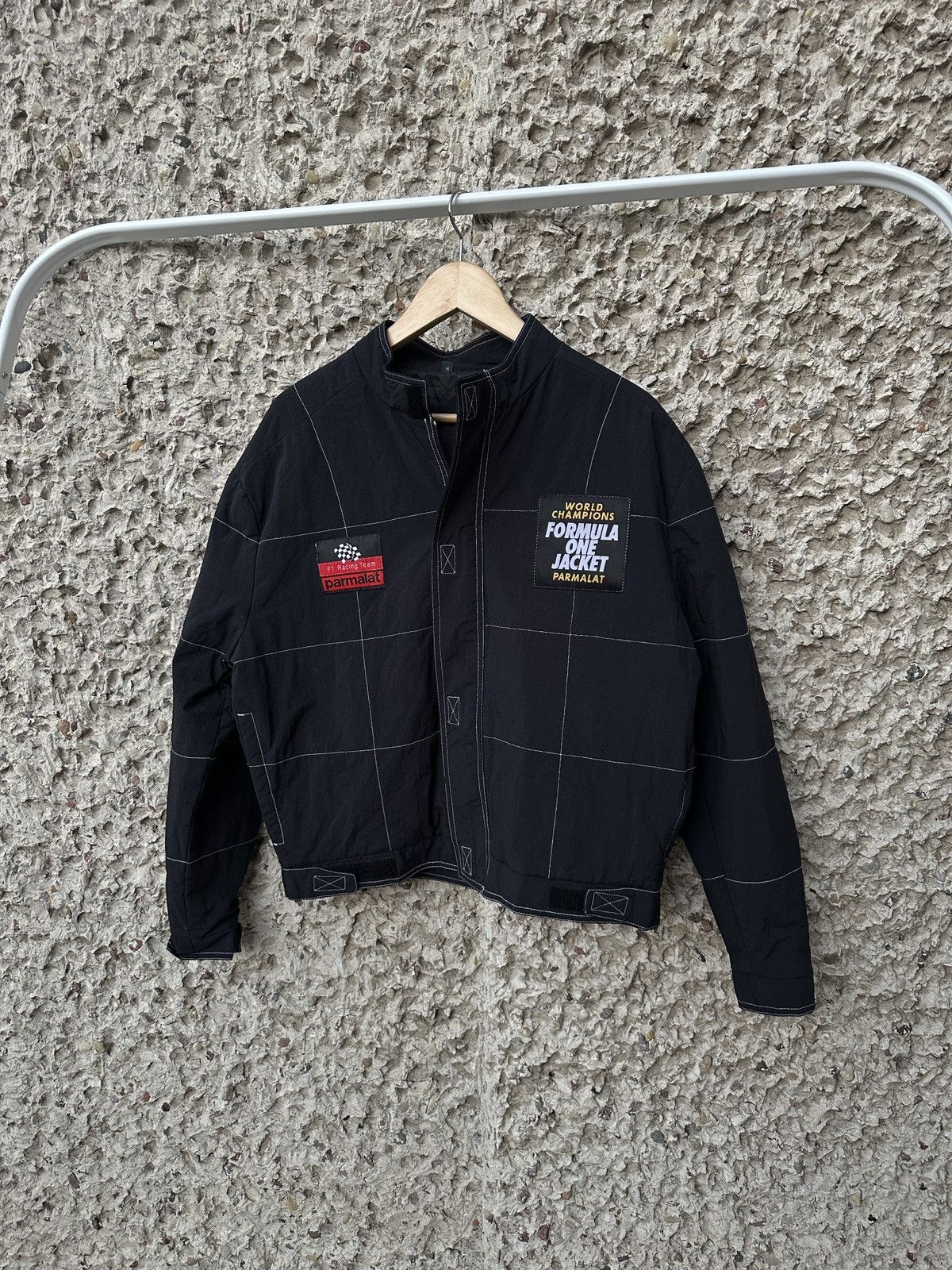 Formula 1 × NASCAR × Racing Vintage Parmalat pit stop F1 racing jacket ...