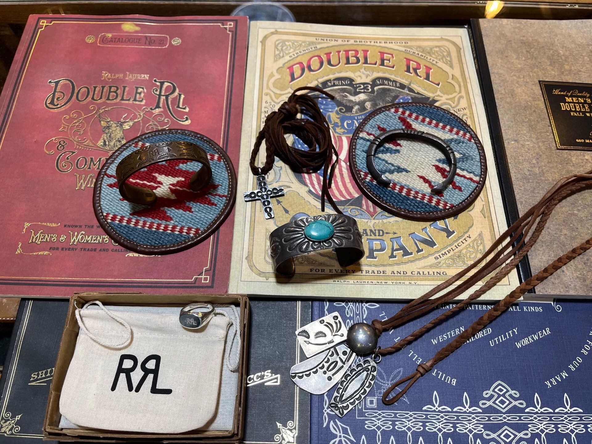 RRL Ralph Lauren rrl jewelry set from double rl collection | Grailed