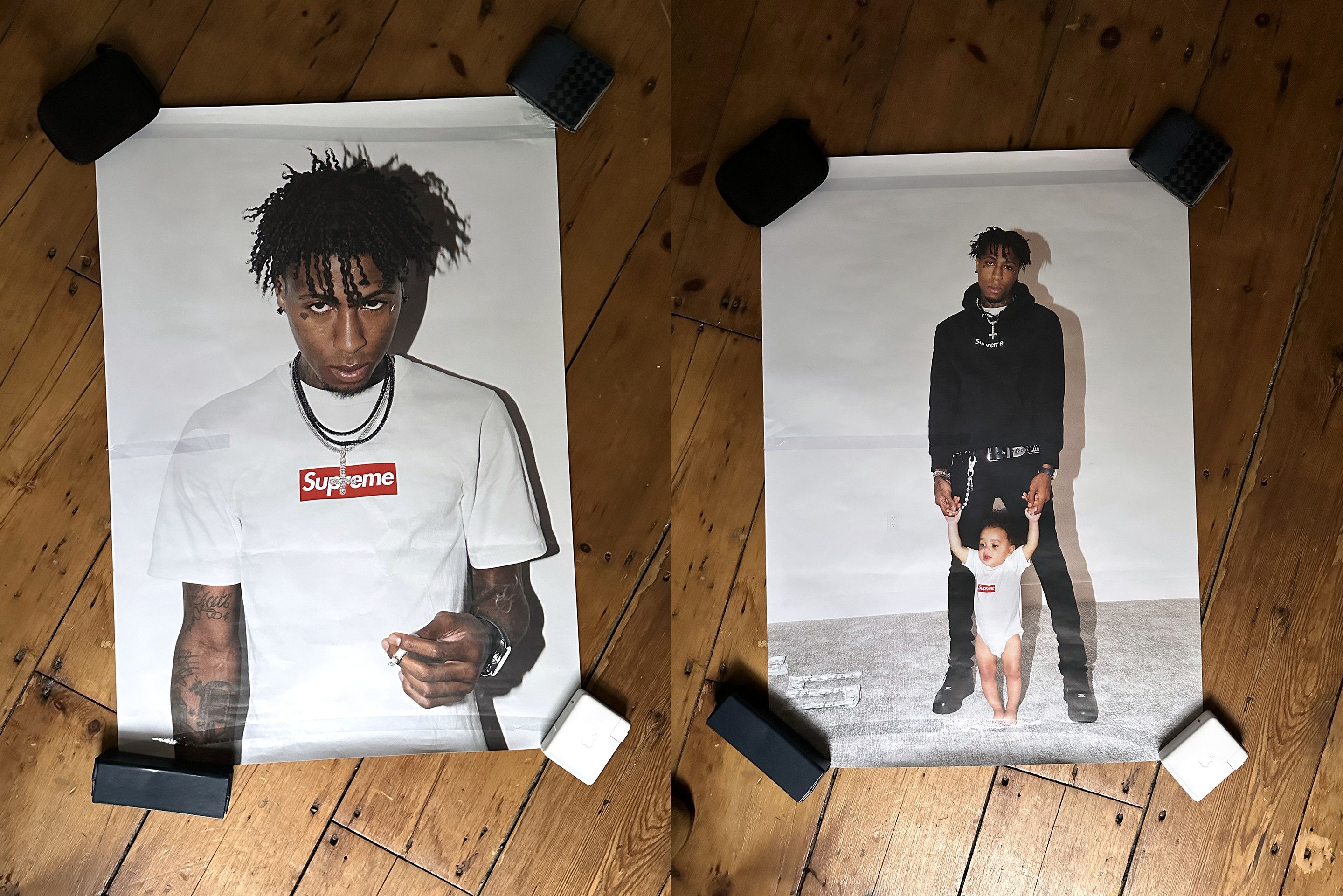 Supreme Supreme x NBA YoungBoy FW23 box logo posters | Grailed