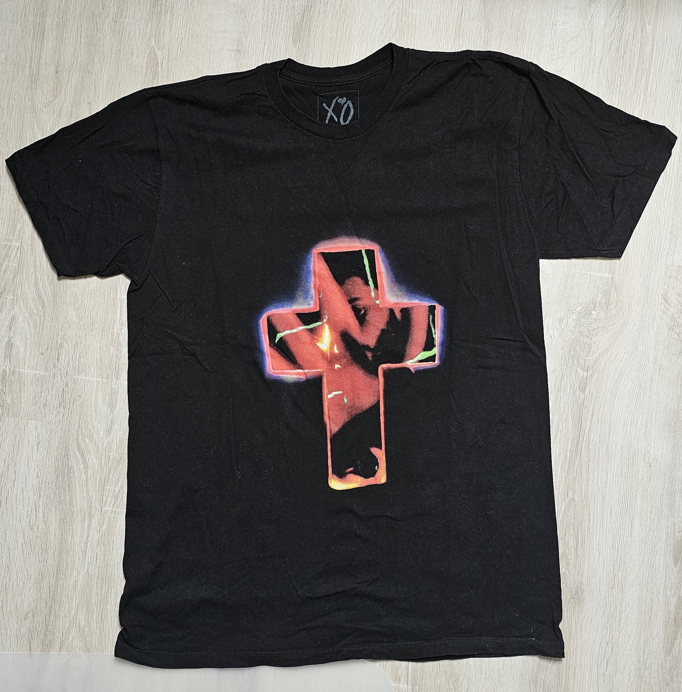The Weeknd The Weeknd Starboy Cross Shirt | Grailed