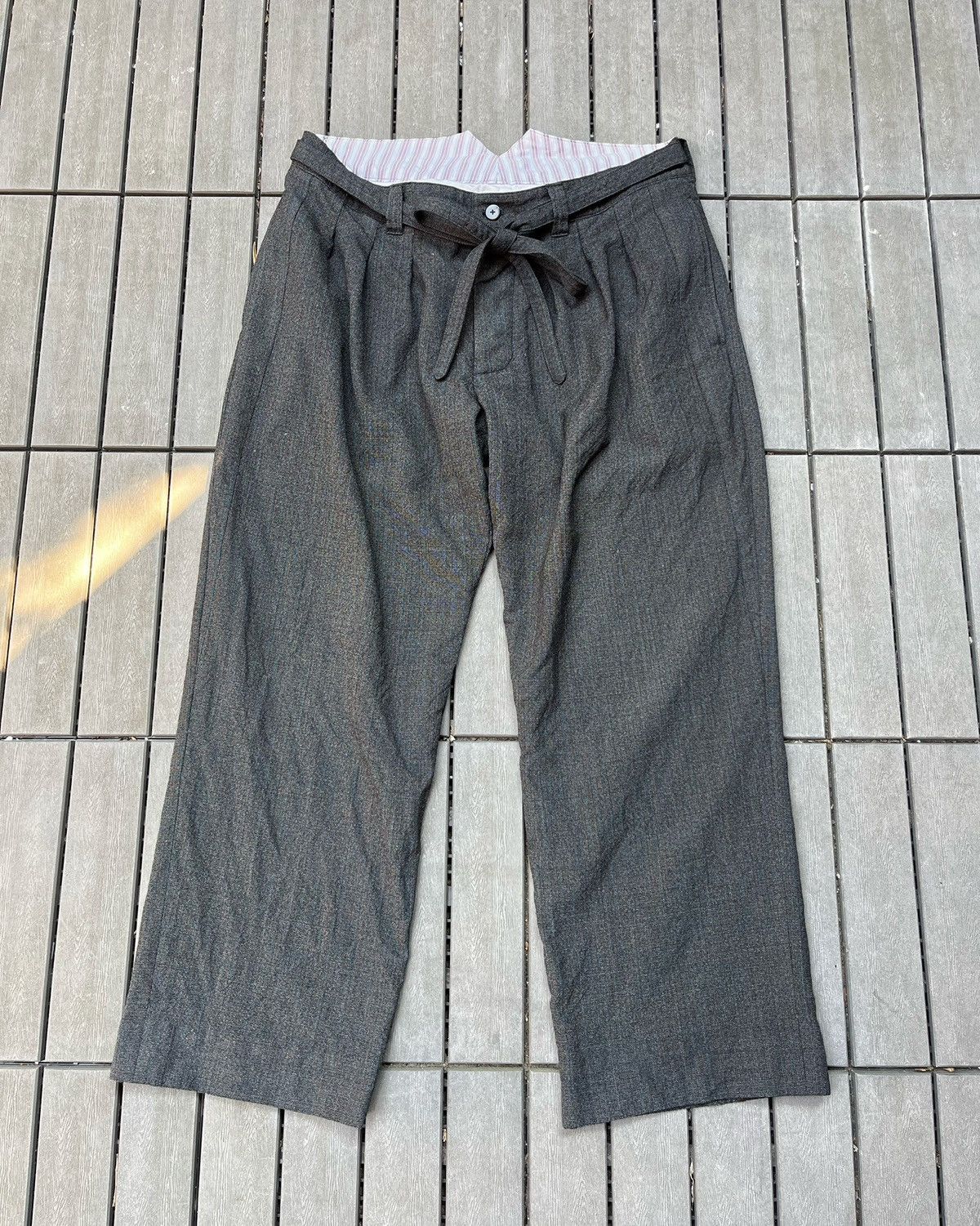 Visvim visvim HAKAMA PANTS BANDED WOOL STRIPE | Grailed