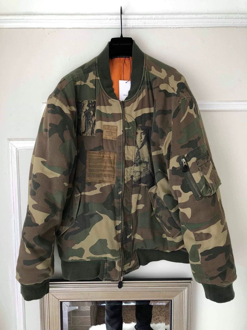 Raf Simons raf simons Fall/Winter Camouflage Jacket 2504-Nextarrow ...
