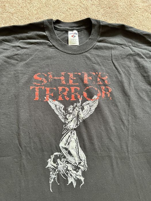 Vintage Vintage Sheer Terror Hardcore HxC Band Tee NYHC XL Judge | Grailed