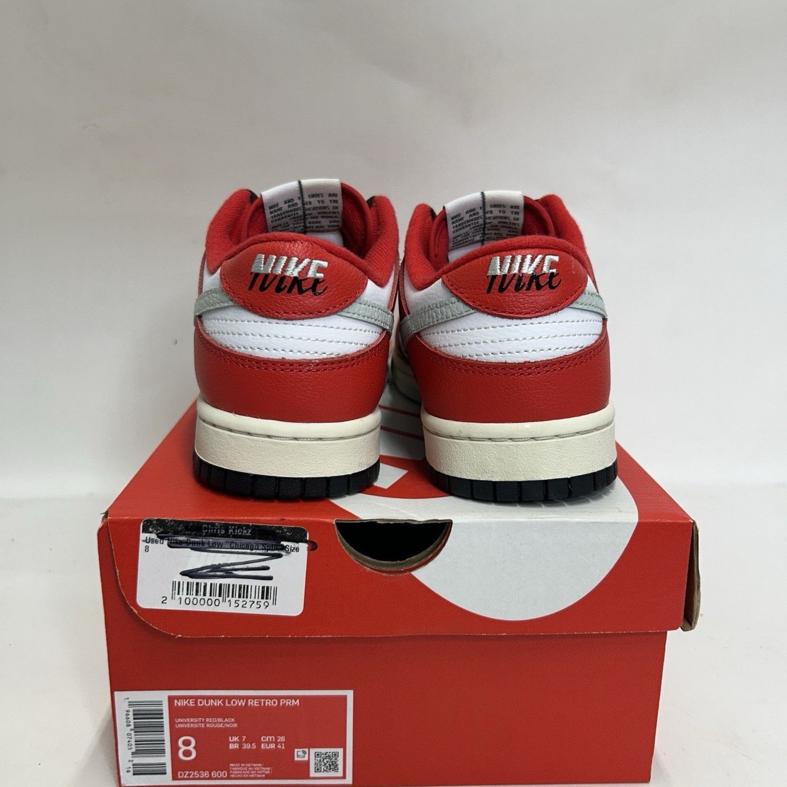 Nike Nike Dunk Low Retro PRM “Split Chicago” DZ2536-600 | Grailed
