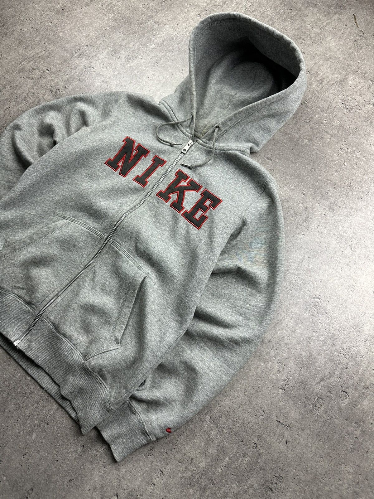 Japanese Brand × Nike × Streetwear Hoodie Gray nike collage print | Grailed