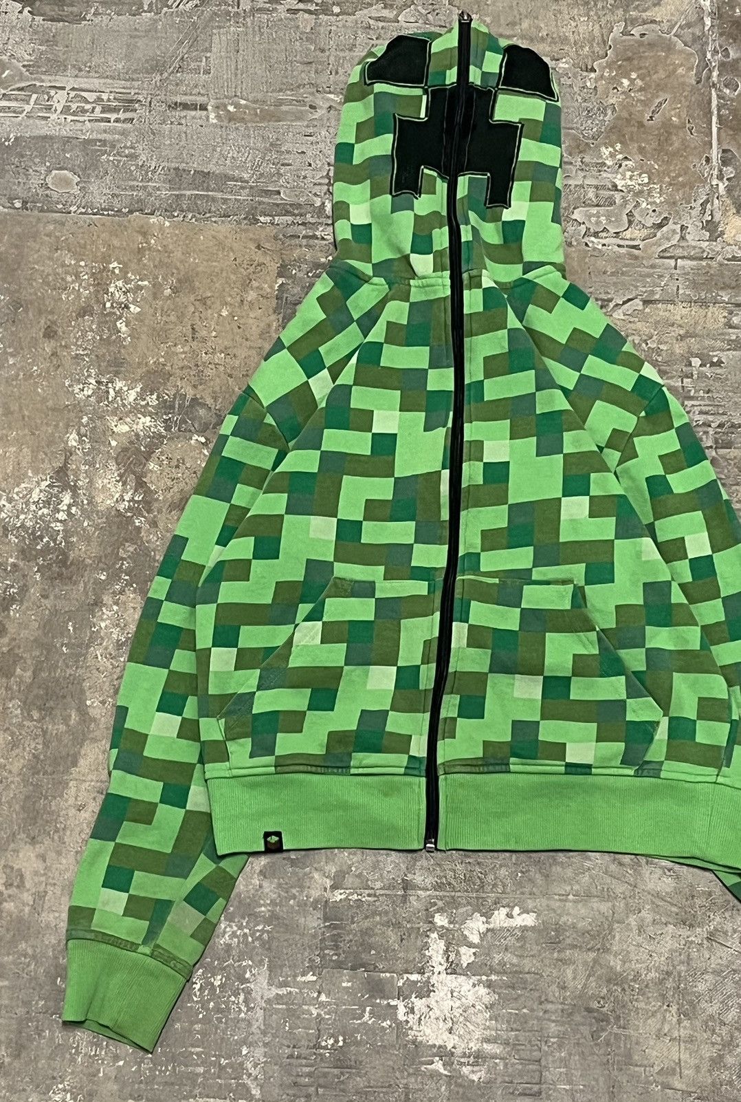 Vintage Crazy rare cyber y2k Minecraft full zip hoodie | Grailed