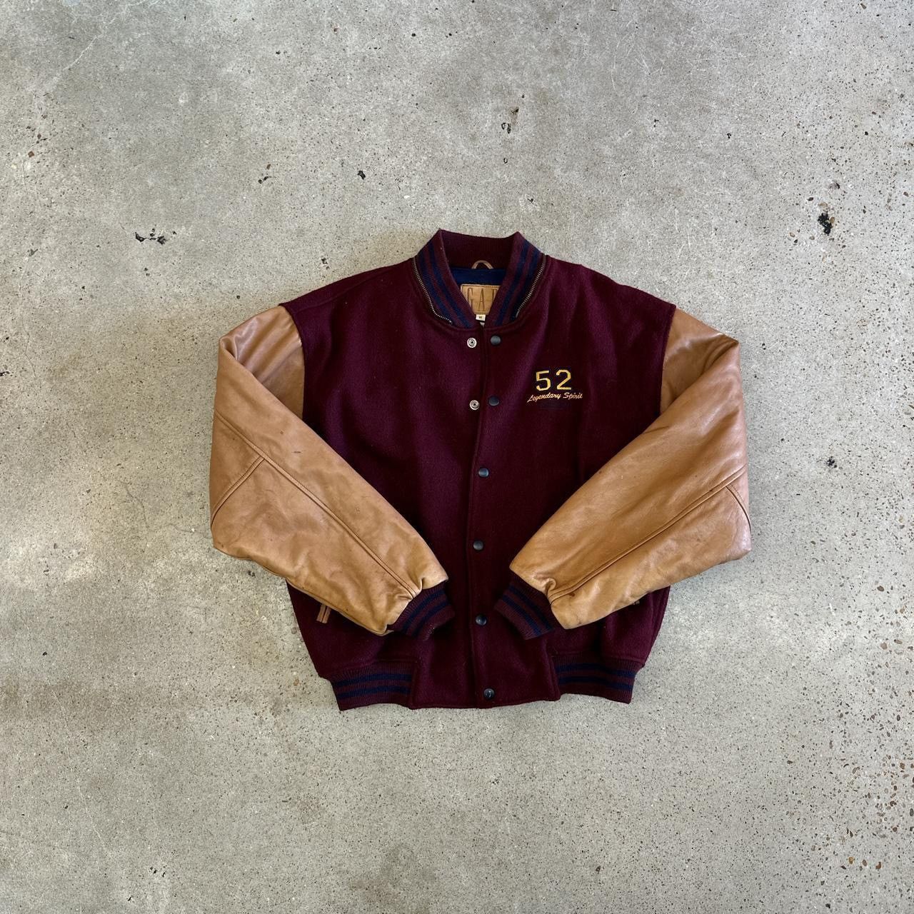 Vintage Vintage Gap Classic Wool Varsity Jacket | Grailed
