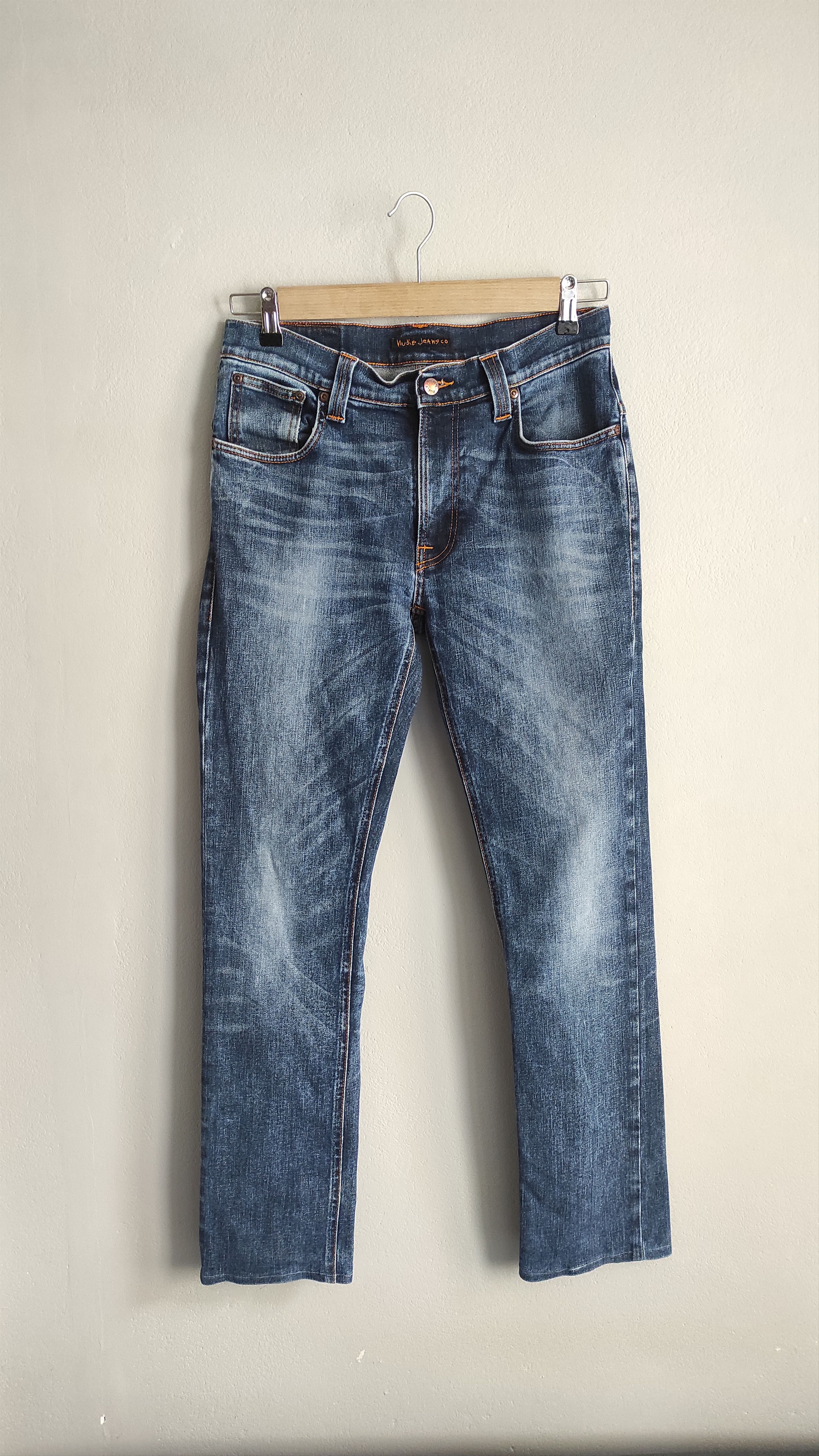 Nudie Jeans Vintage Nudie Jeans slim skinny jeans denim 31x34 | Grailed