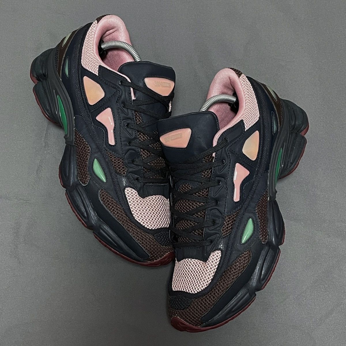 Adidas × Raf Simons Raf Simons X Adidas Ozweego 2 - Multi pink | Grailed