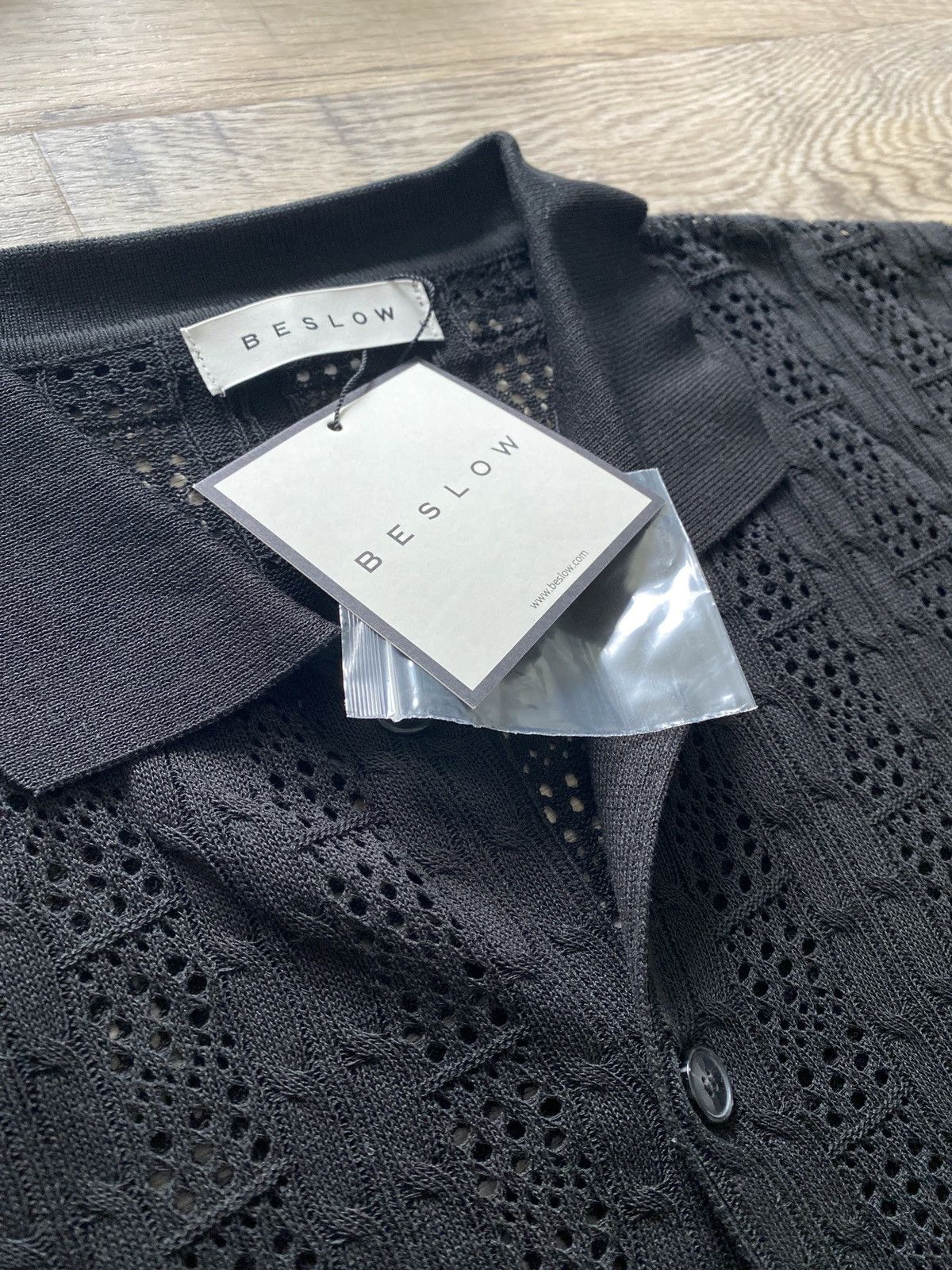 Japanese Brand Beslow Lacy Black Button Down | Grailed