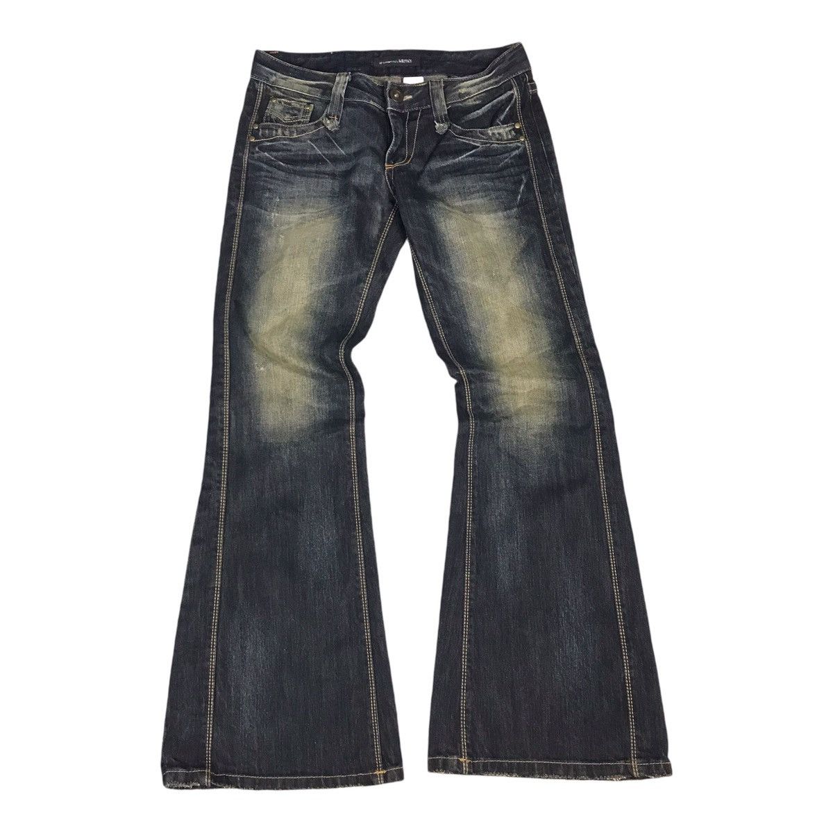 Japanese Brand × Tornado Mart Japan FLARE LOLITA DENIM BOOTCUT JEANS ...