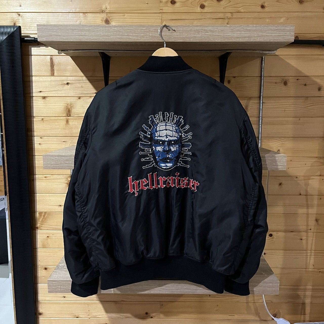 Vintage Rare Vintage Hellraiser Bomber Jacket Gabber Hardcore Rave ...