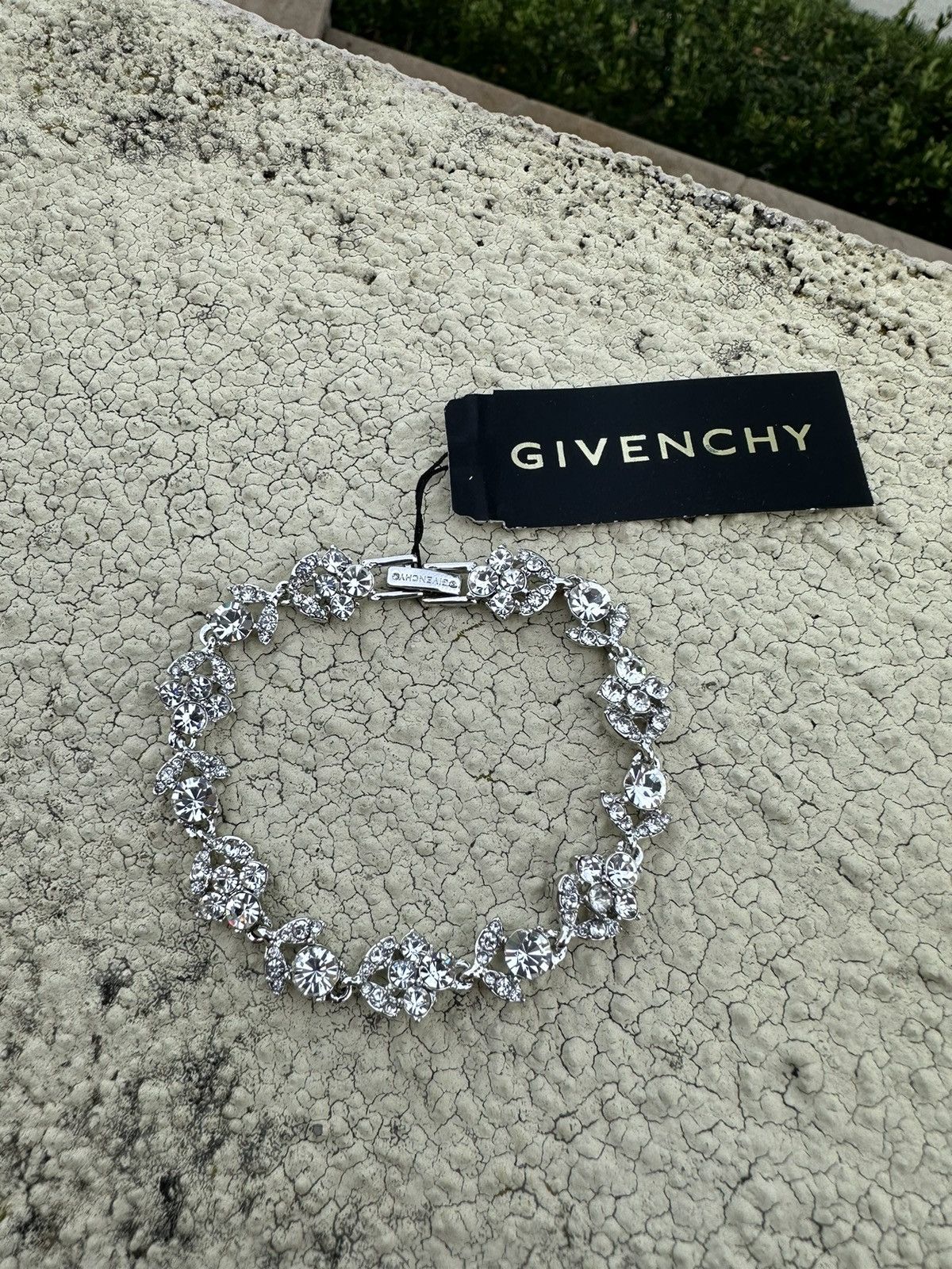 Givenchy Rare Givenchy Crystal Flex Bracelet | Grailed