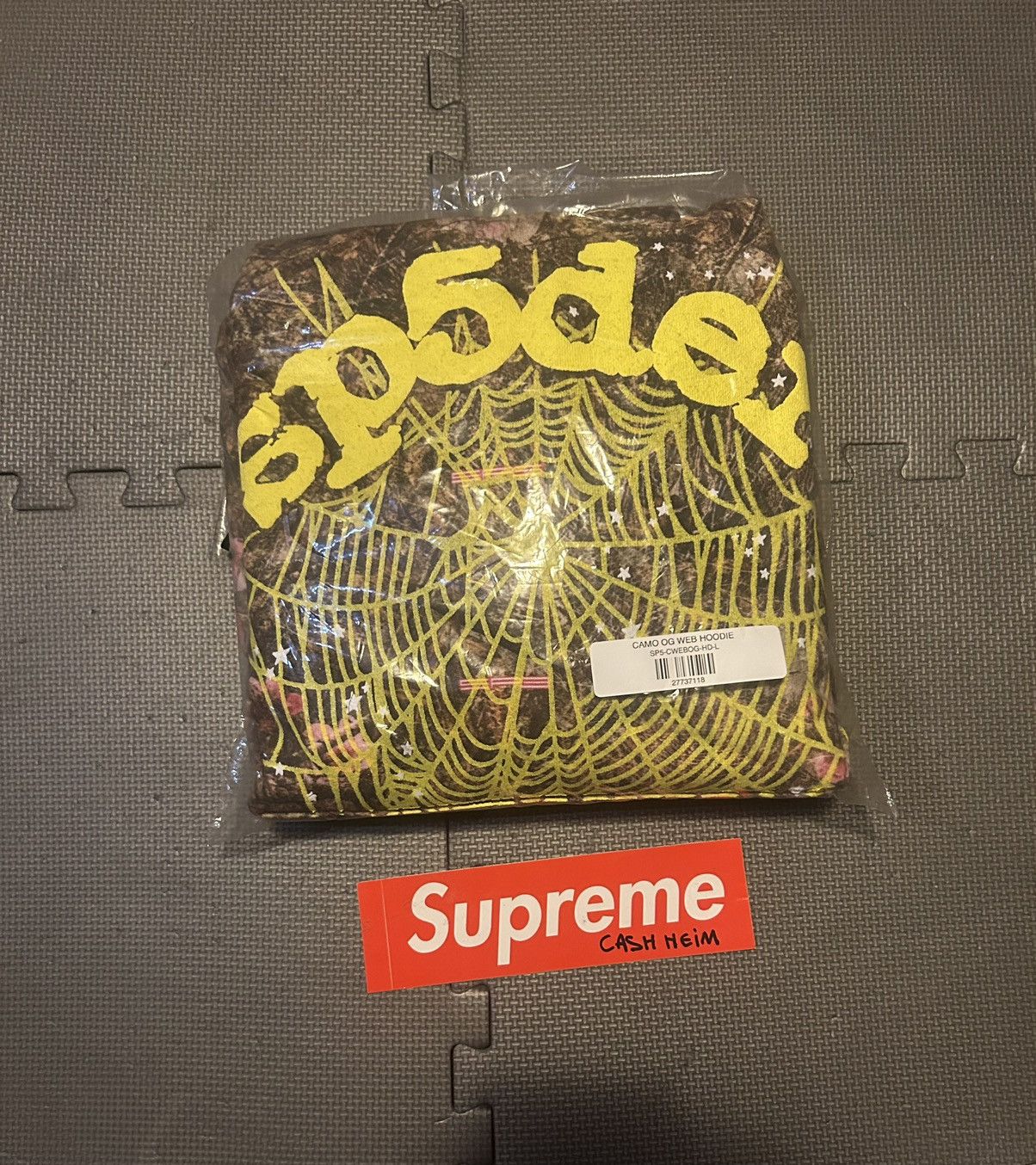 Realtree × Sp5der Spider Worldwide x Realtree Camo (Sp5der) Hoodie ...