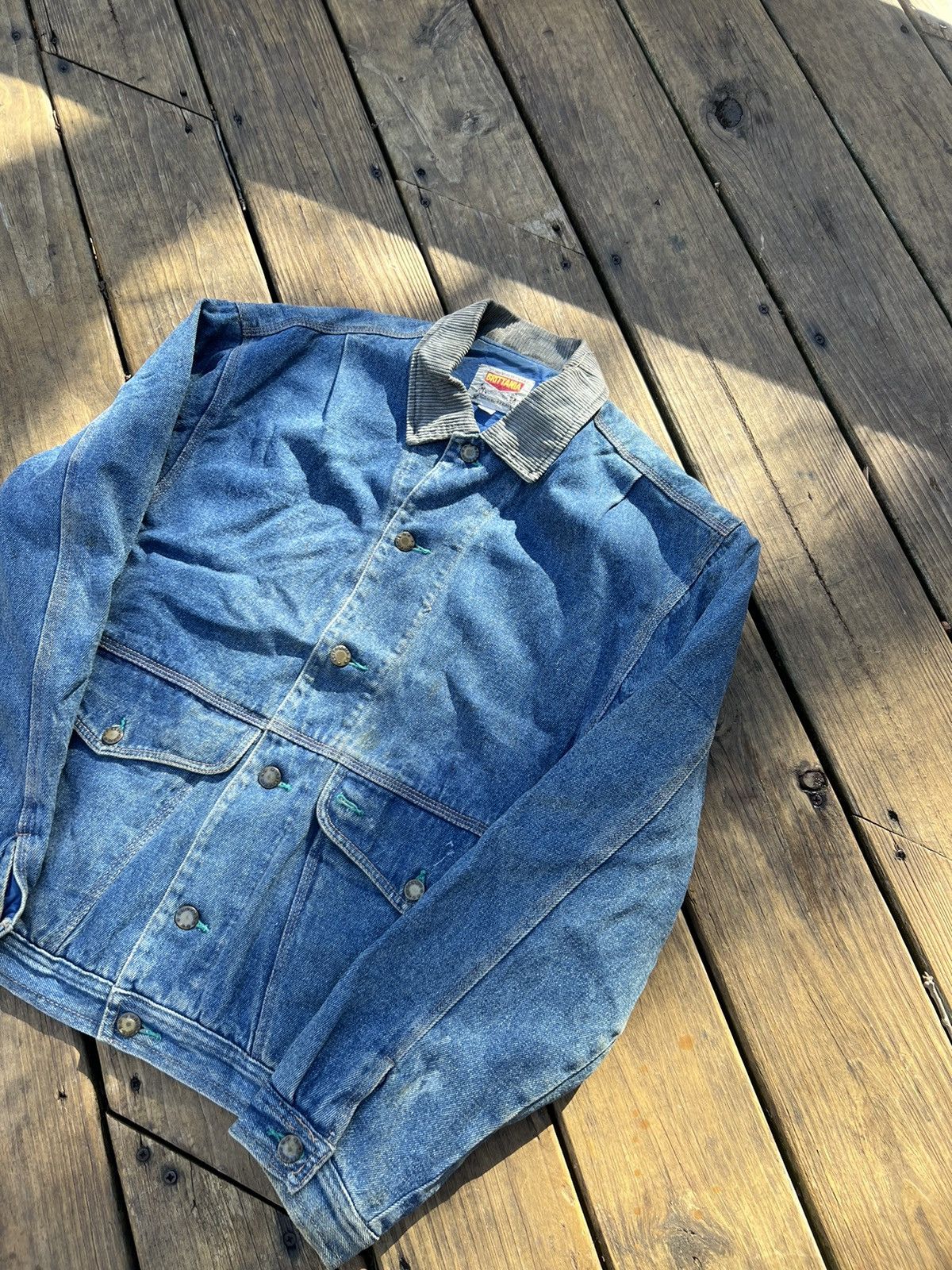 Union Made × Vintage Vintage Brittania Denim Jacket | Grailed